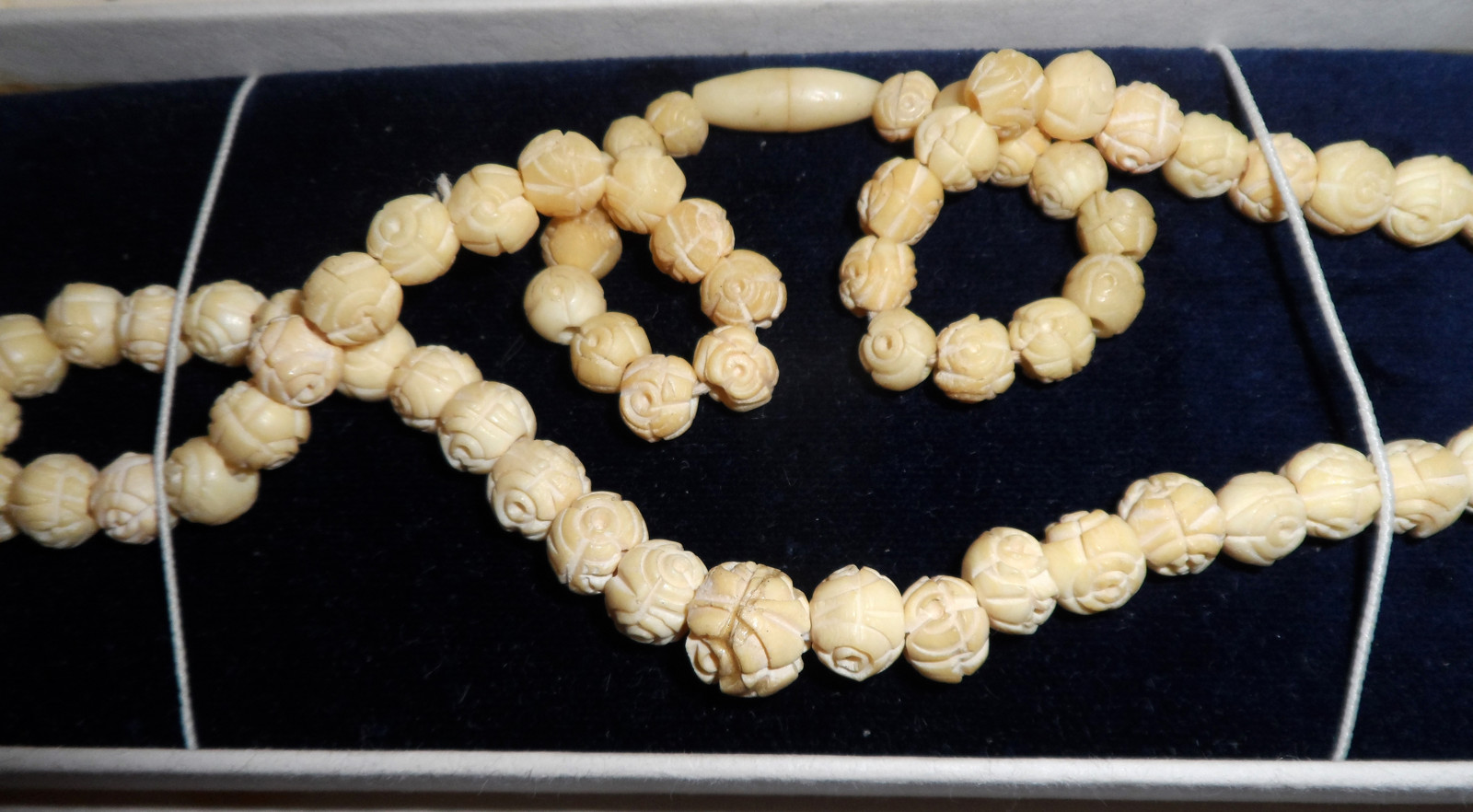 Šperky Starožitné KORÁLE, broušená slonová kost / od Cusco | Fler.cz