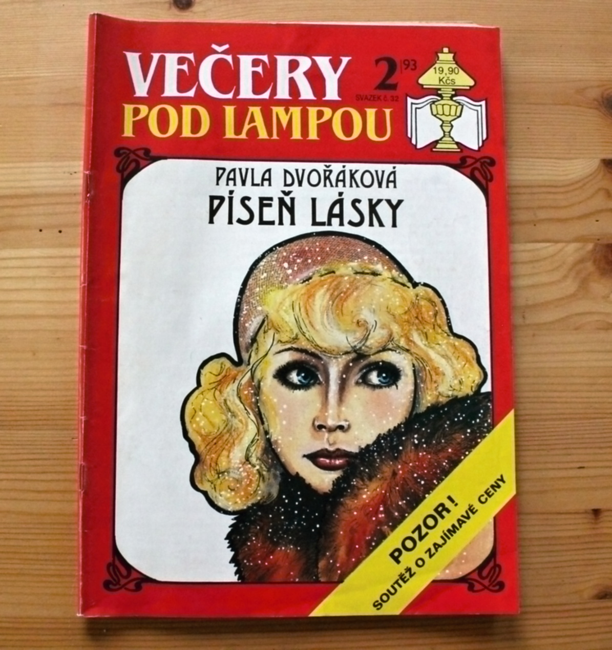 Časopis dámský červený Píseň lásky - Pavla Dvořáková / od Kouzlo ...