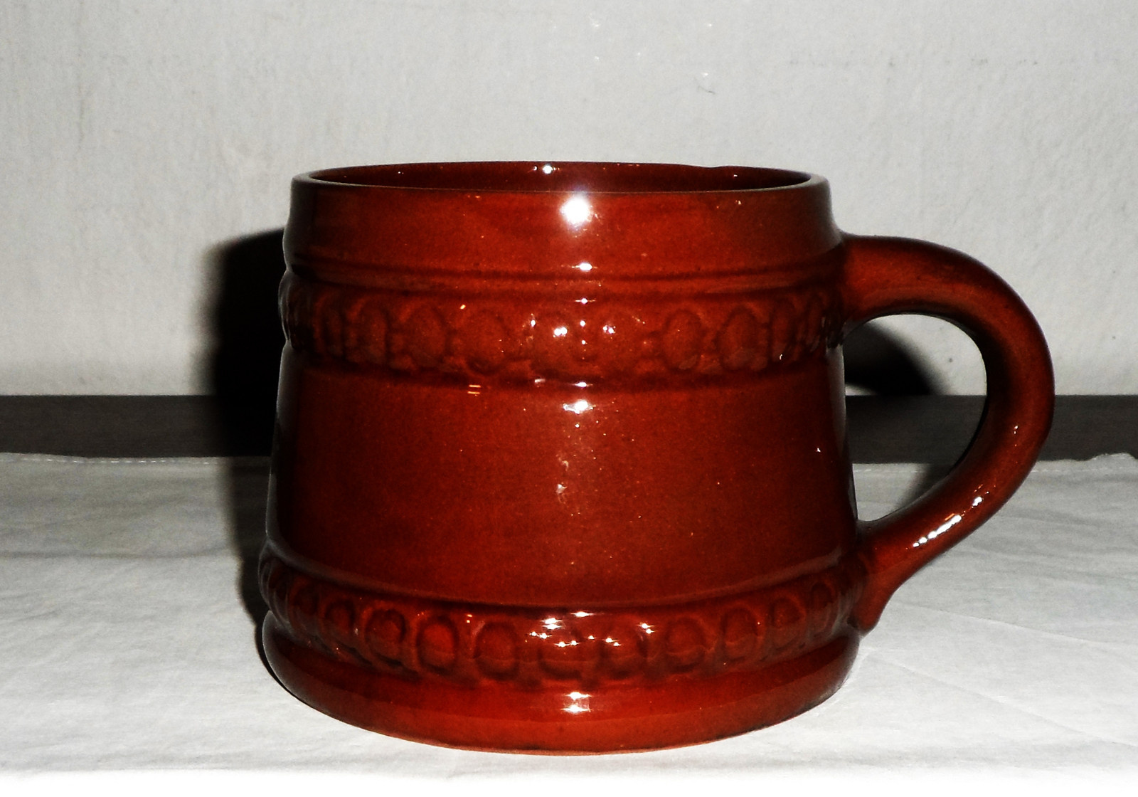 Hnědá Keramický pivní korbel, PŮLLITR / od Cusco | Fler.cz