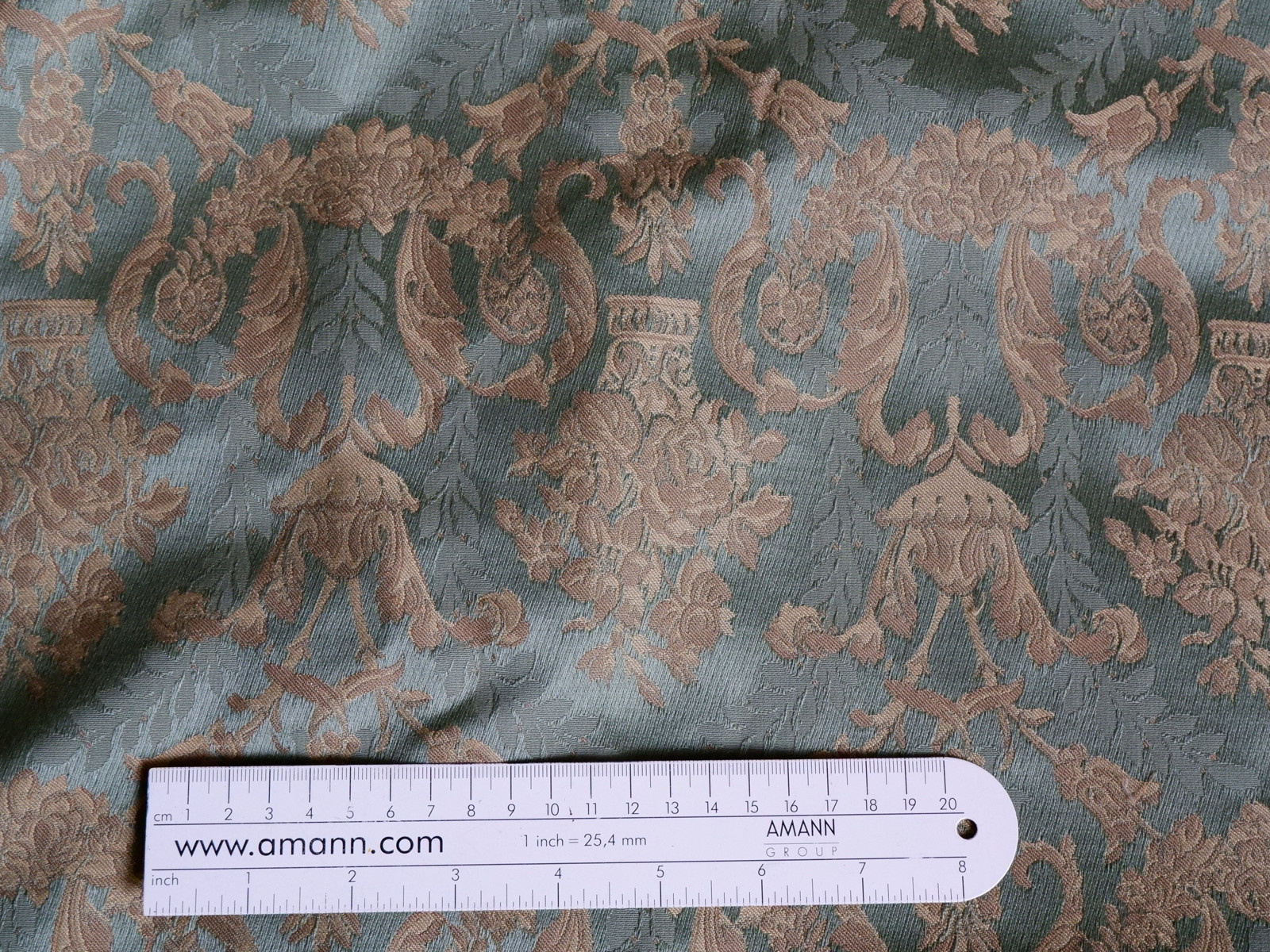 Tmavě zelená Zámecká gobelínová potahová látka / od buff | Fler.cz