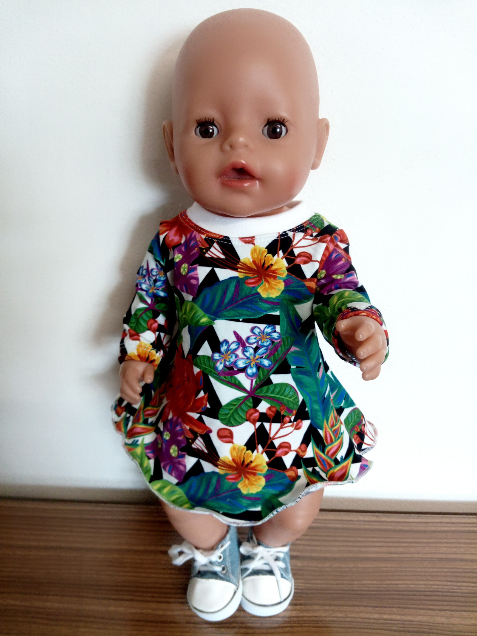 Vícebarevné Tunika pro Baby Born 43 cm / od petra547 | Fler.cz