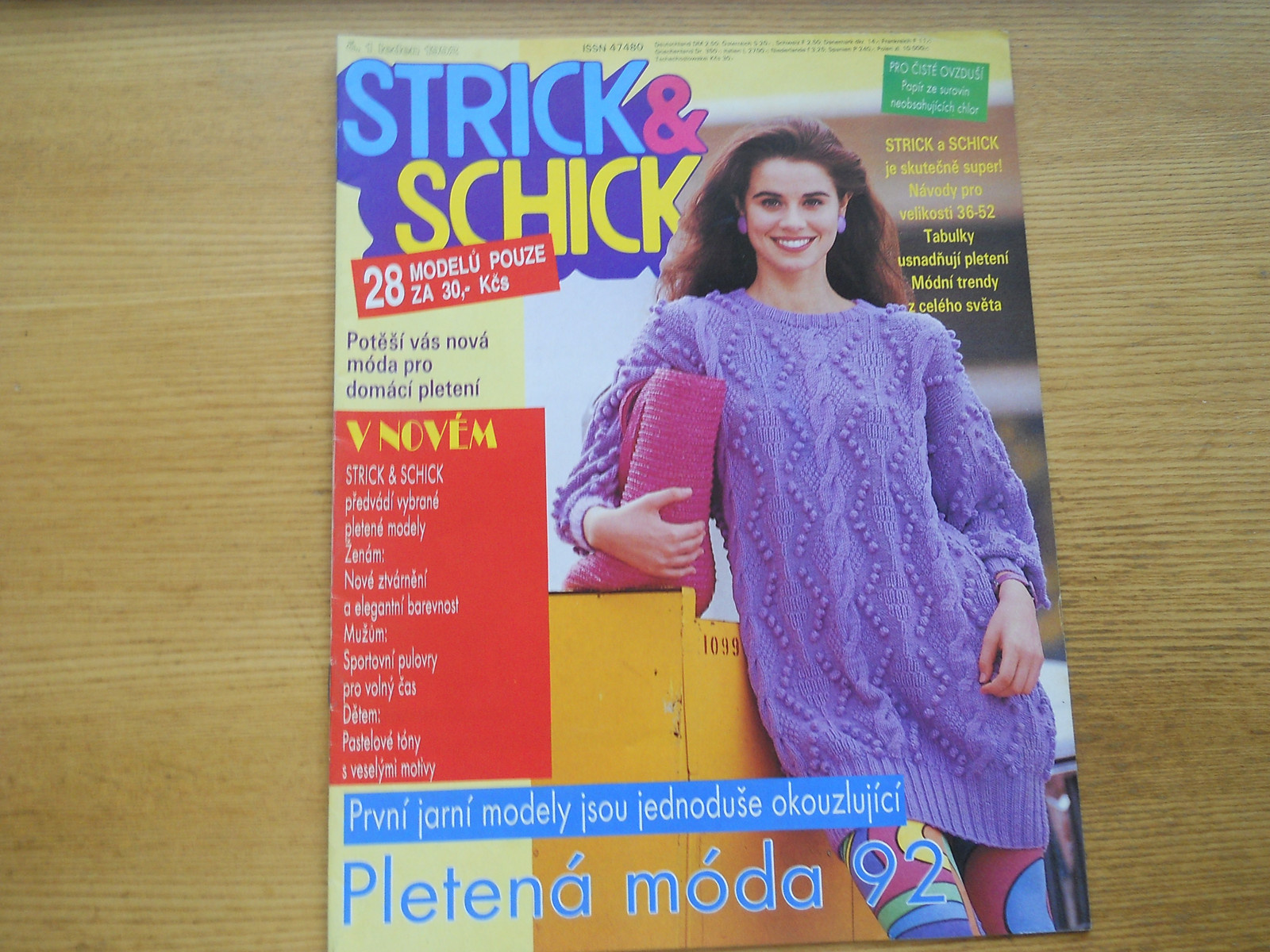 Časopis fialový STRICK & SCHICK 1 / 1992 / od Dagmar31 | Fler.cz