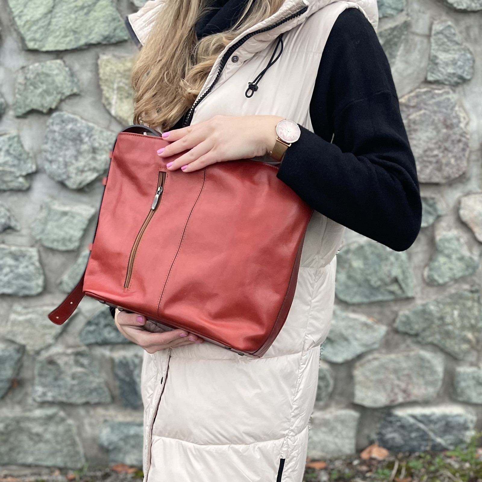 Kabelka střední dámská hnědá Amanda / od halford | Fler.cz