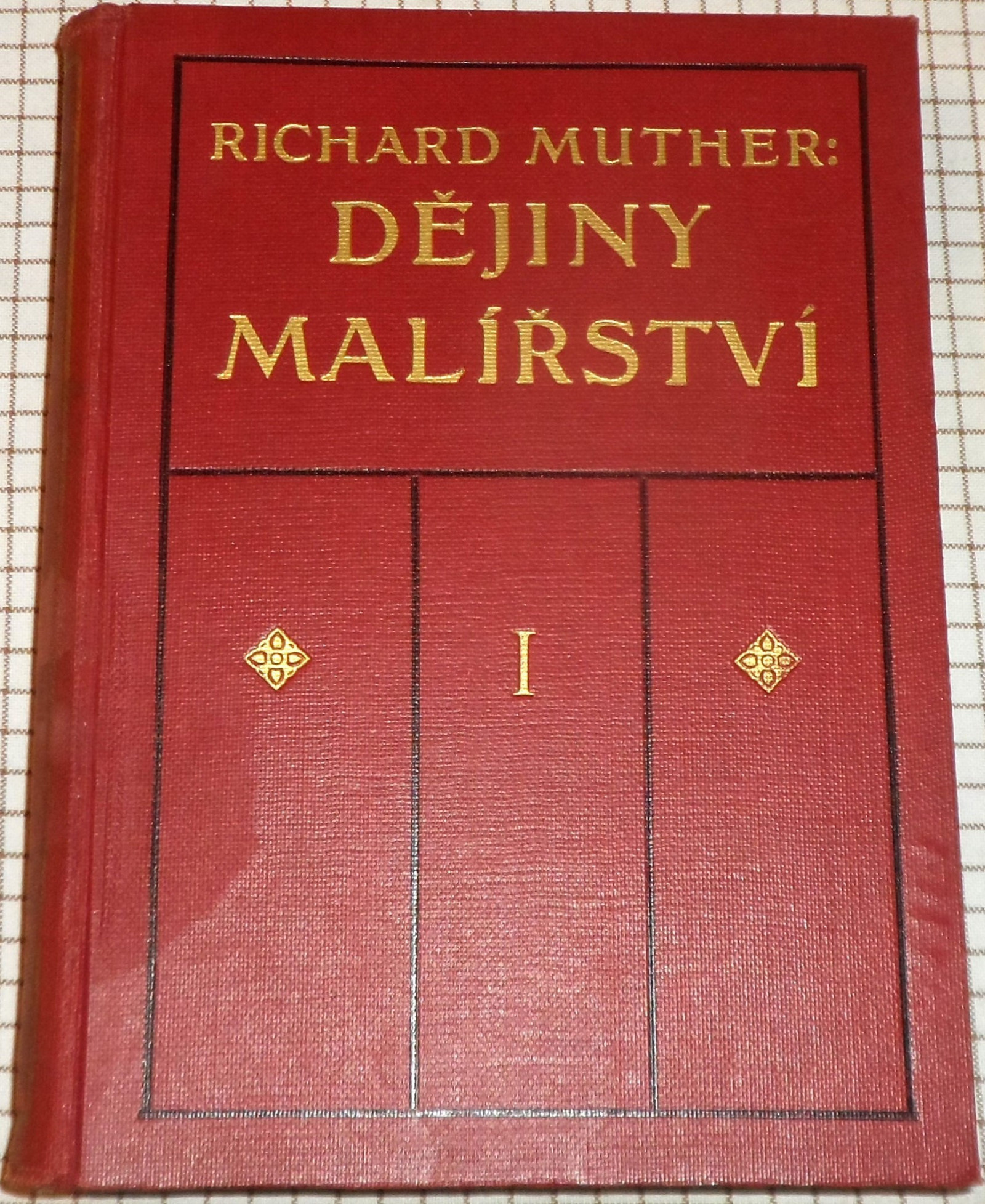 Kniha Richard Muther: Dějiny MALÍŘSTVÍ I., 1927 / od Cusco | Fler.cz