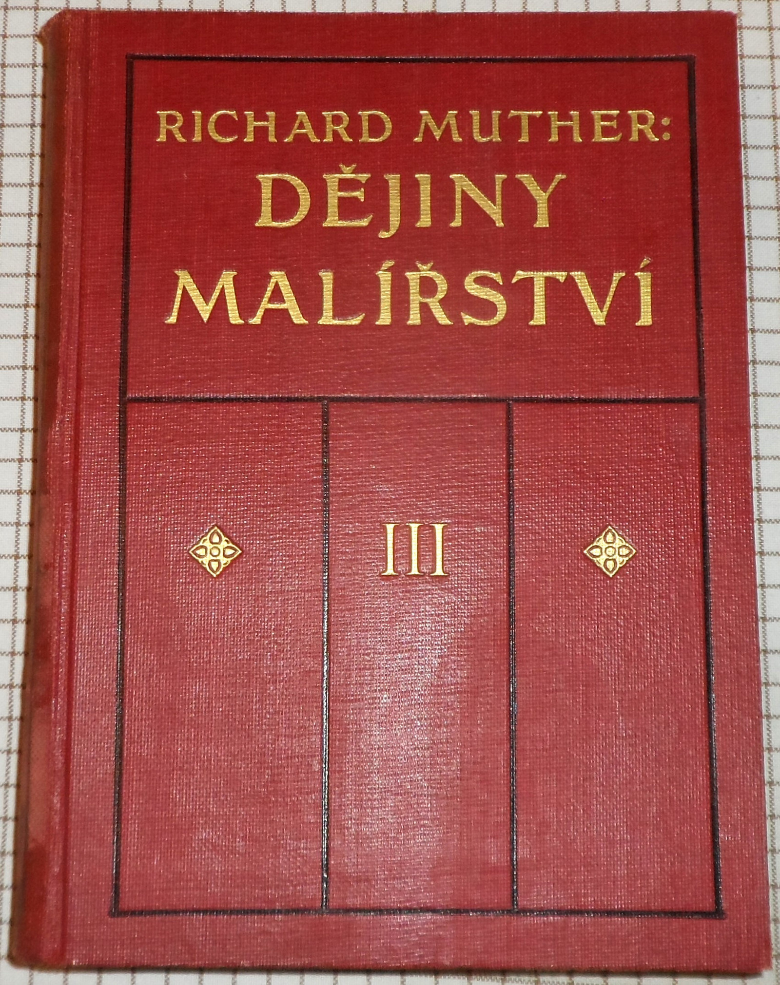 Kniha Richard Muther: Dějiny MALÍŘSTVÍ III., 1929 / od Cusco | Fler.cz