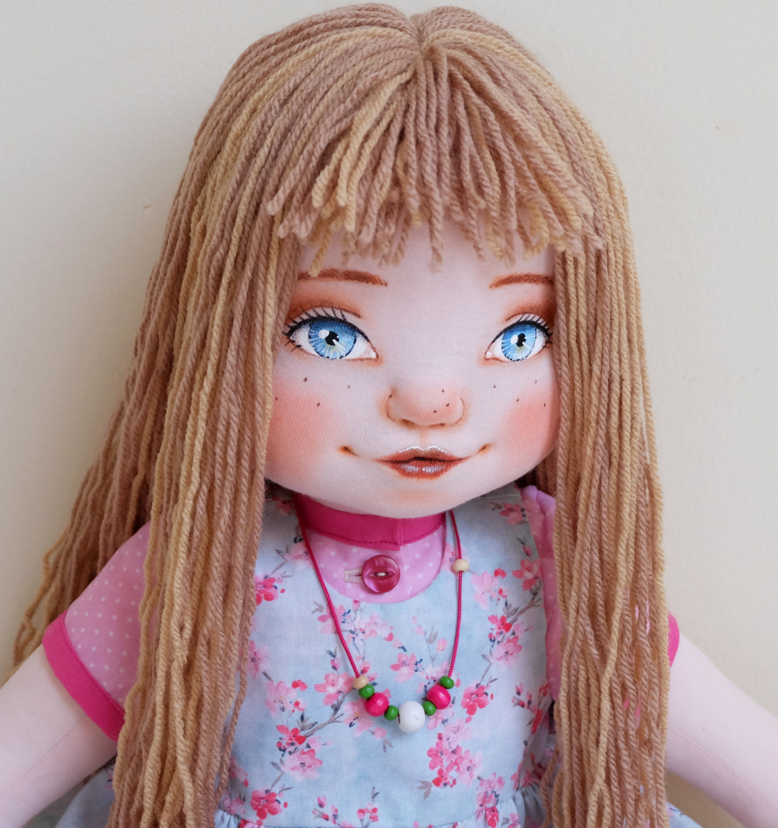 Nebesky modrá Panenka "Dorotka"...:) / od Inuska | Fler.cz