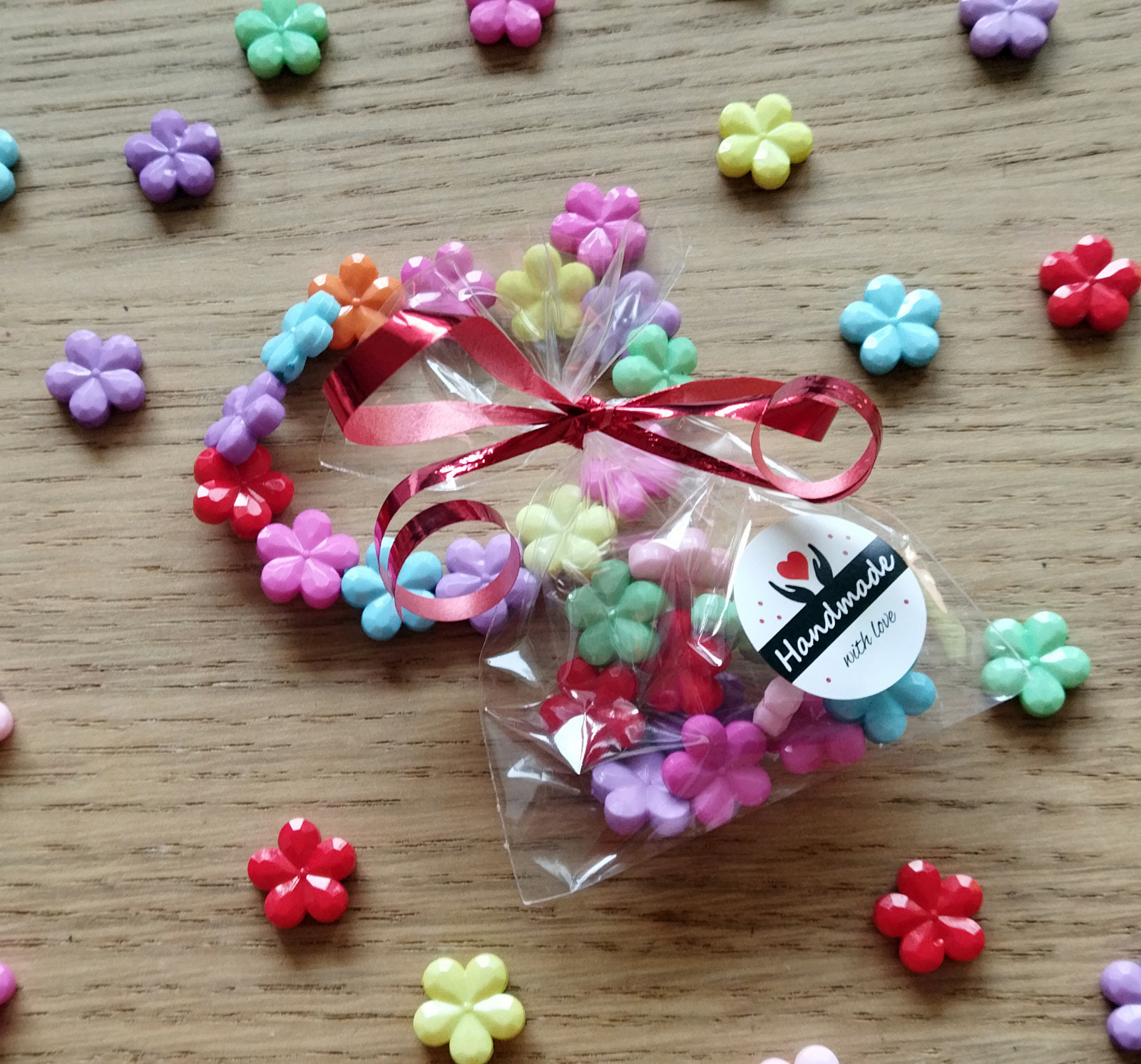 Vícebarevný Náramek Květina1 / od Nela0 | Fler.cz