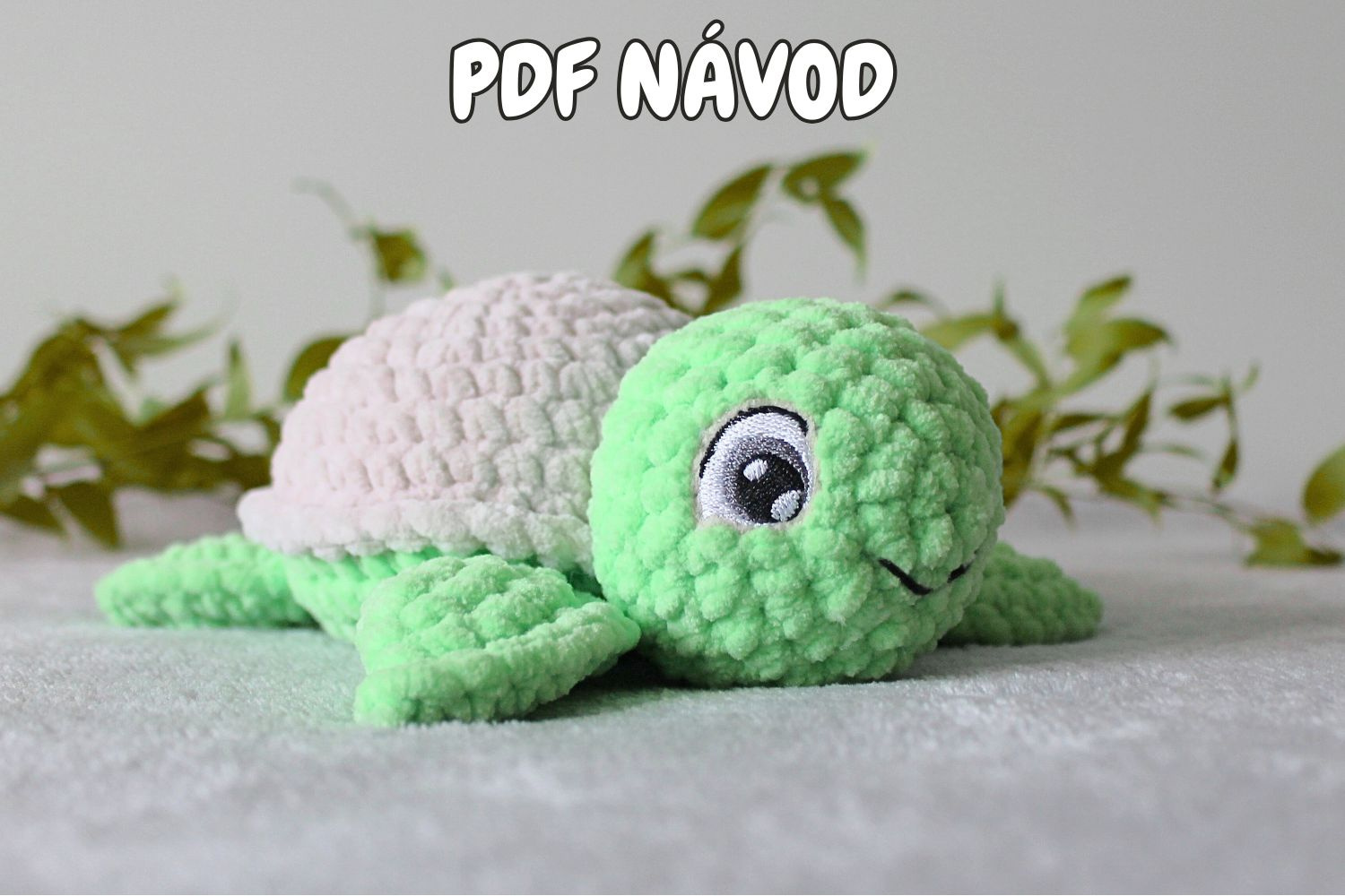 PDF NÁVOD: Háčkovaná želva / od Plyšáci na háčku | Fler.cz
