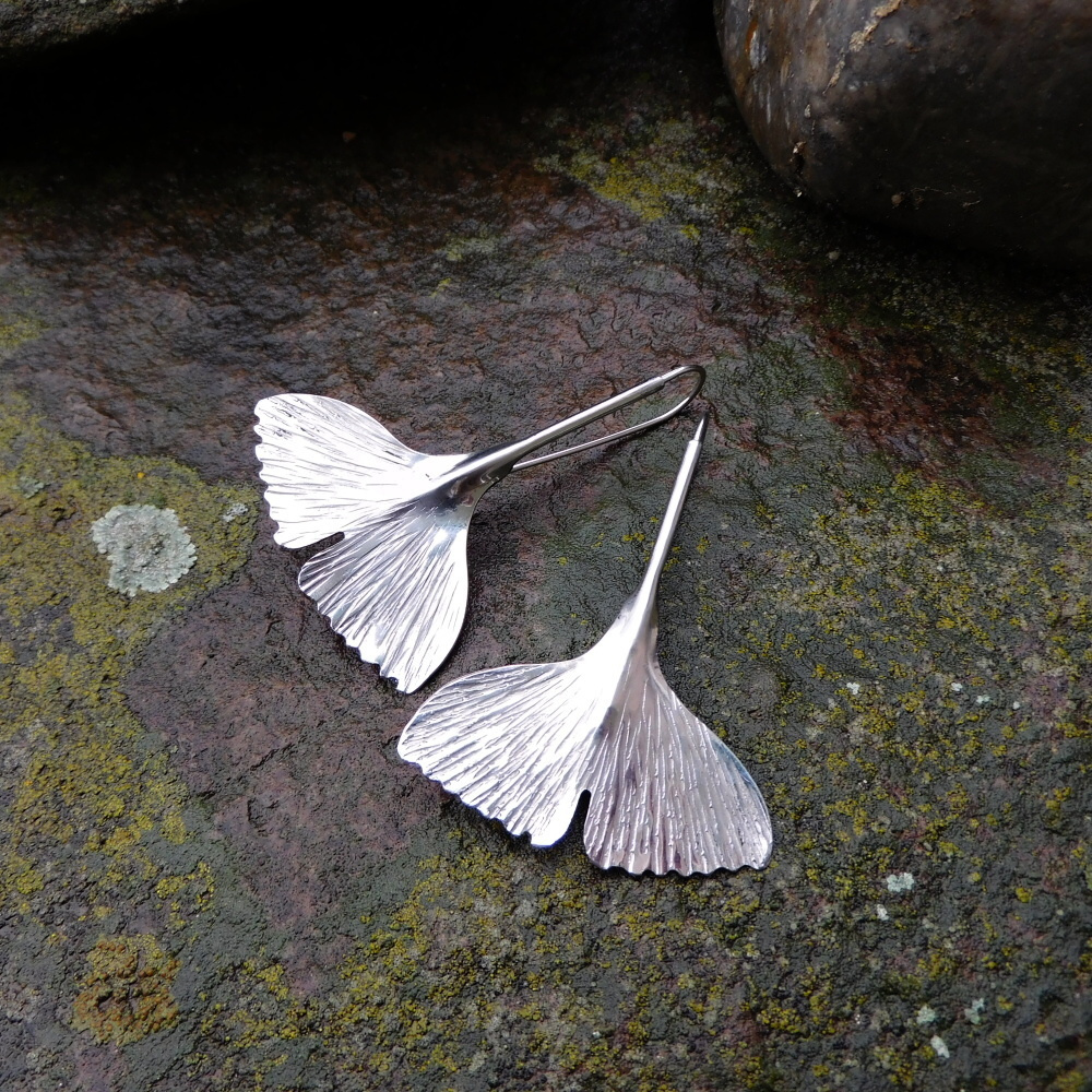 Dámské Naušnice -nerezové jinany / od knoflik11 | Fler.cz