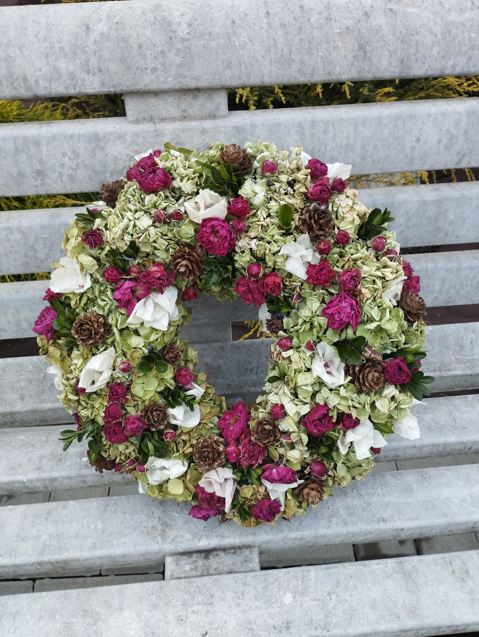 Věnec střední světle zelený čas růží / od AtaneR.RK | Fler.cz