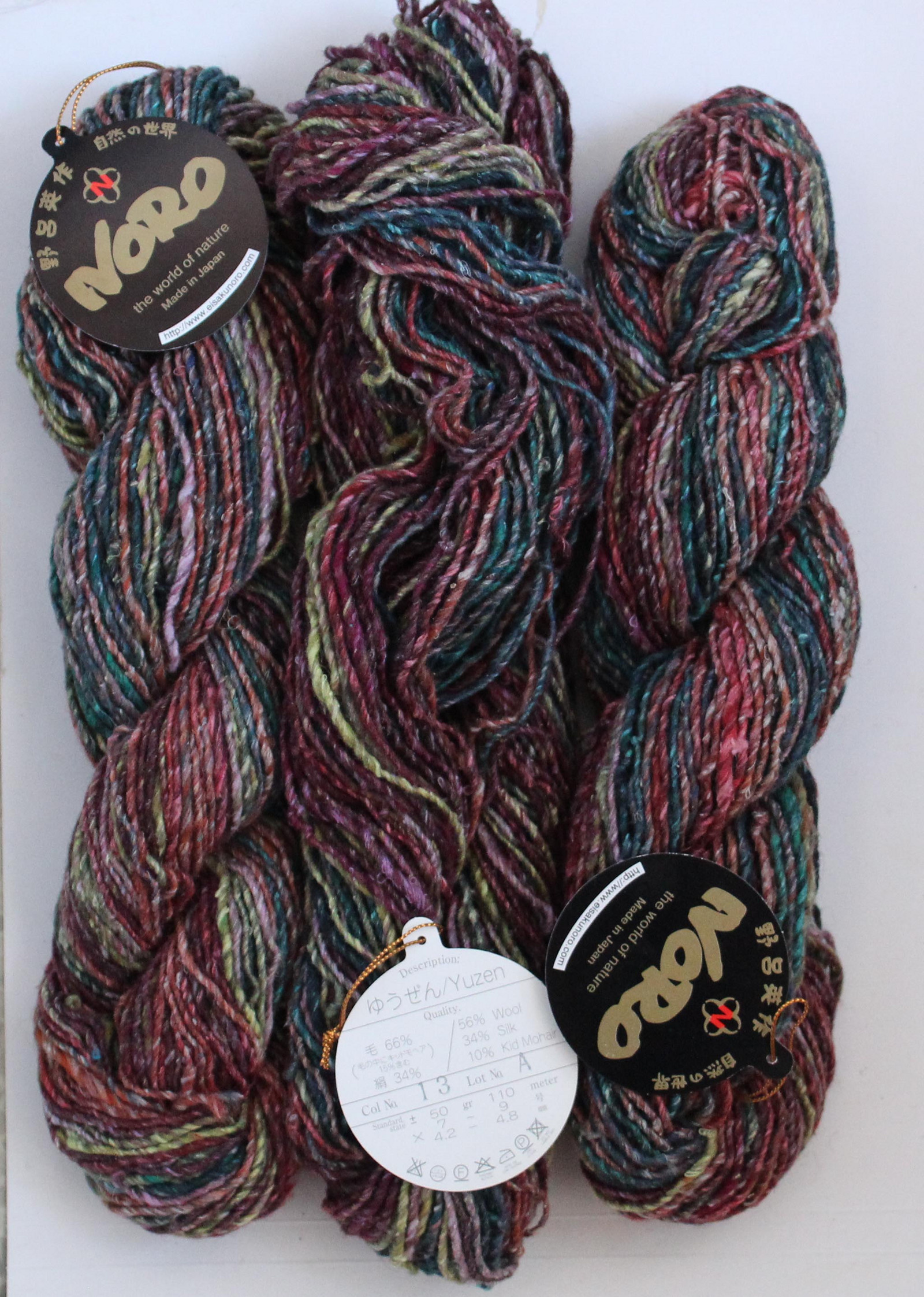 Vícebarevná Příze Noro 150 g / od YVY | Fler.cz