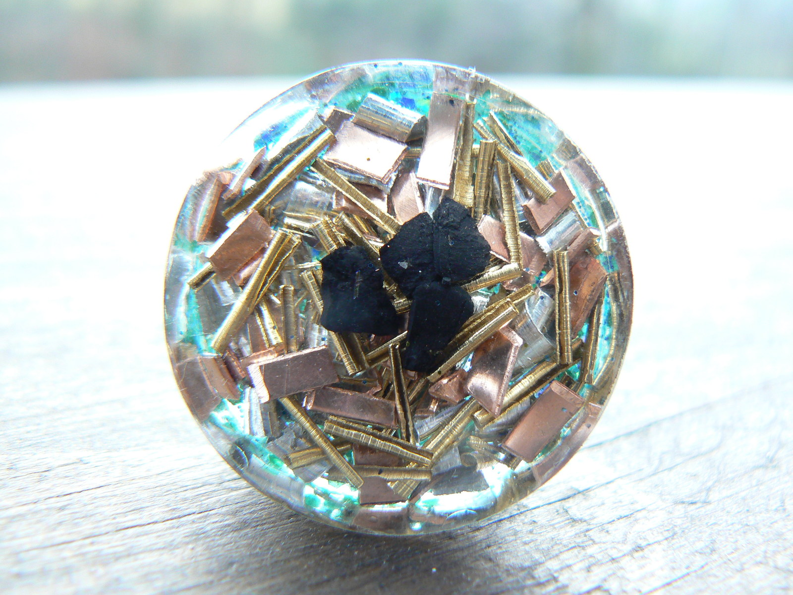 Orgonit kužel " Odrážím mořskou hladinu " / od Hvězdný medvěd | Fler.cz