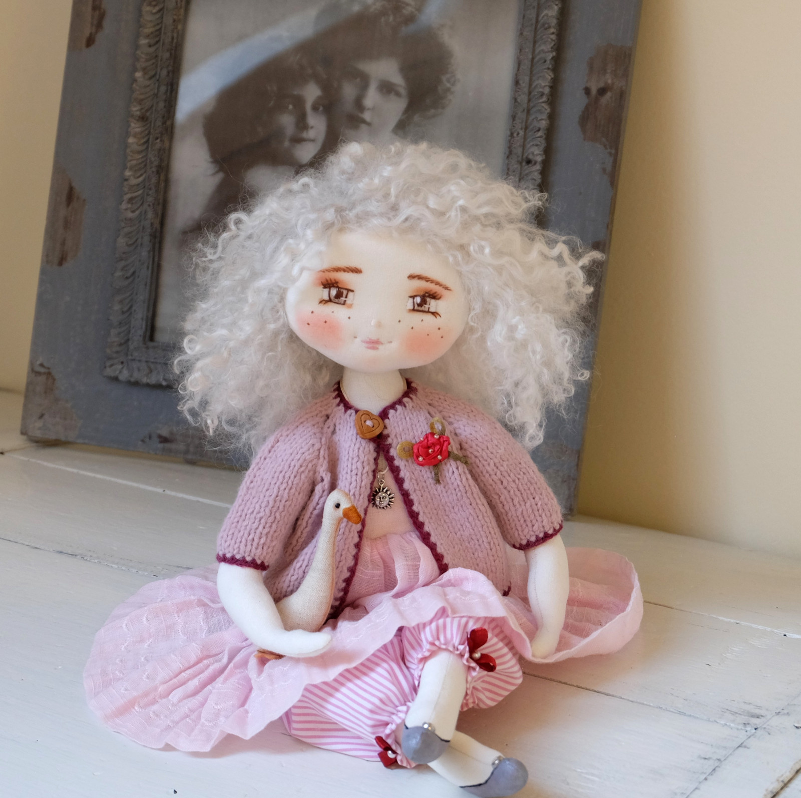 Panenka růžová "Jůlinka s kachničkou...:) / od Inuska | Fler.cz