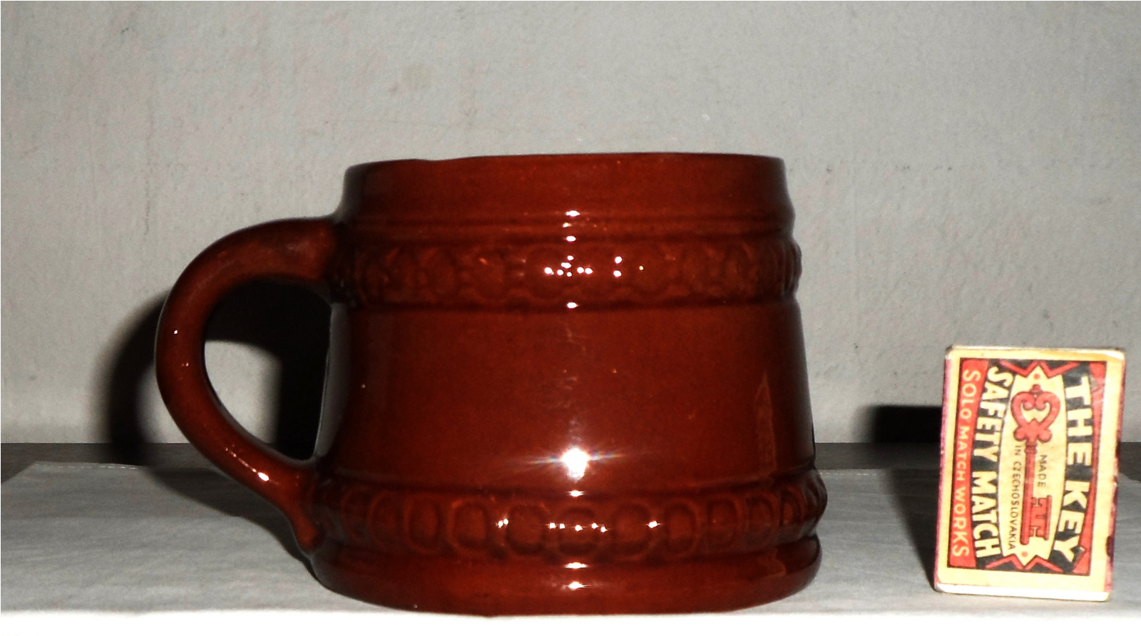 Hnědá Keramický pivní korbel, PŮLLITR / od Cusco | Fler.cz