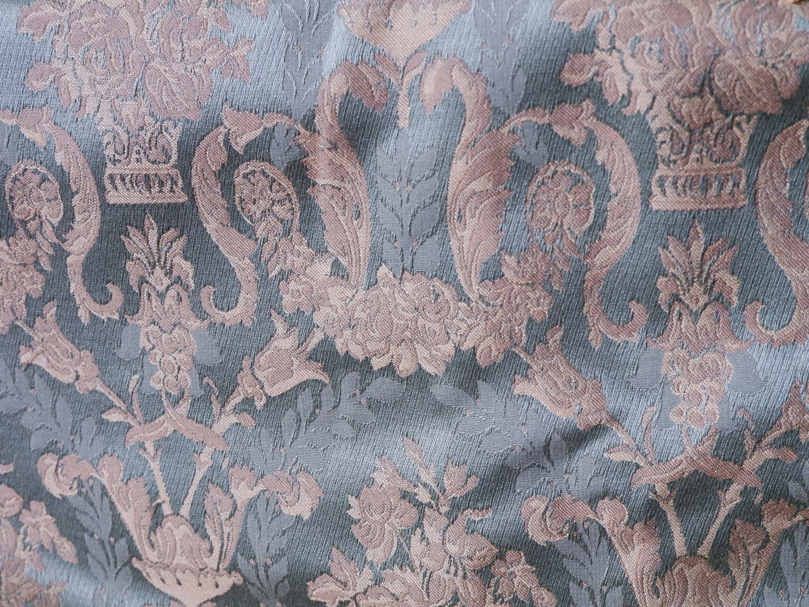 Tmavě zelená Zámecká gobelínová potahová látka / od buff | Fler.cz