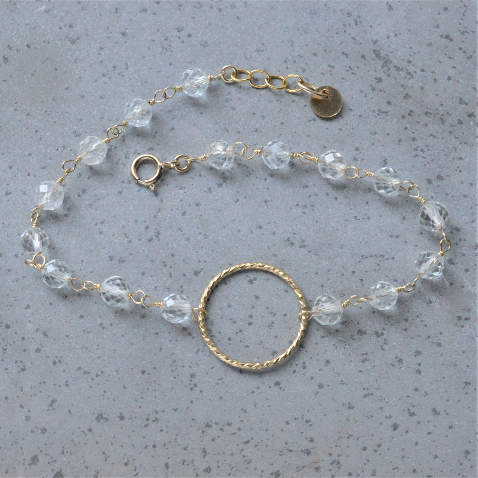 Dámský čirý Symboly...s topazem, náramek / od VLASTOVKAART | Fler.cz