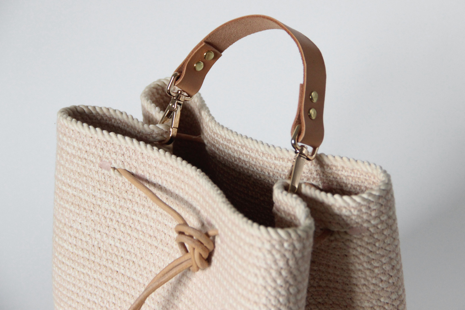Dámská Provazová kabelka béžová / od L.enka | Fler.cz