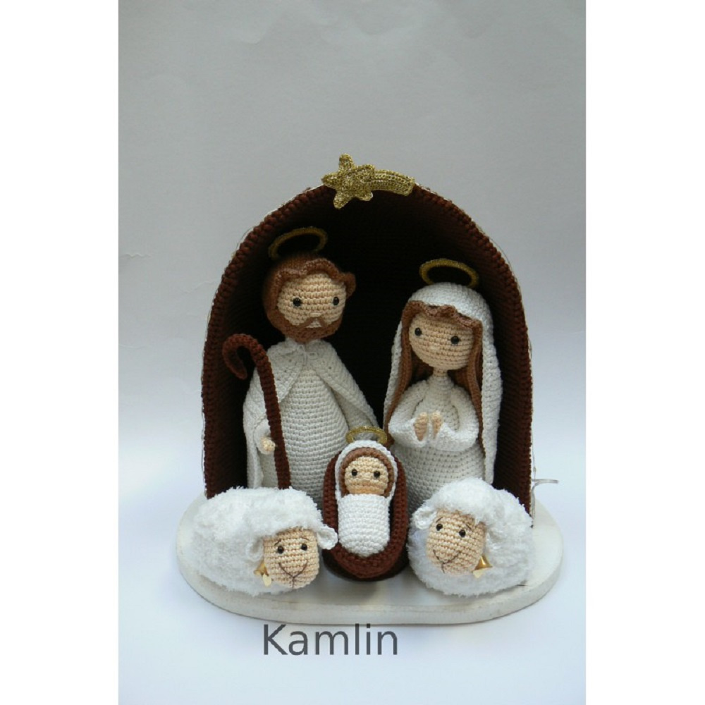 Návod na háčkovaný betlém / od kamlin | Fler.cz