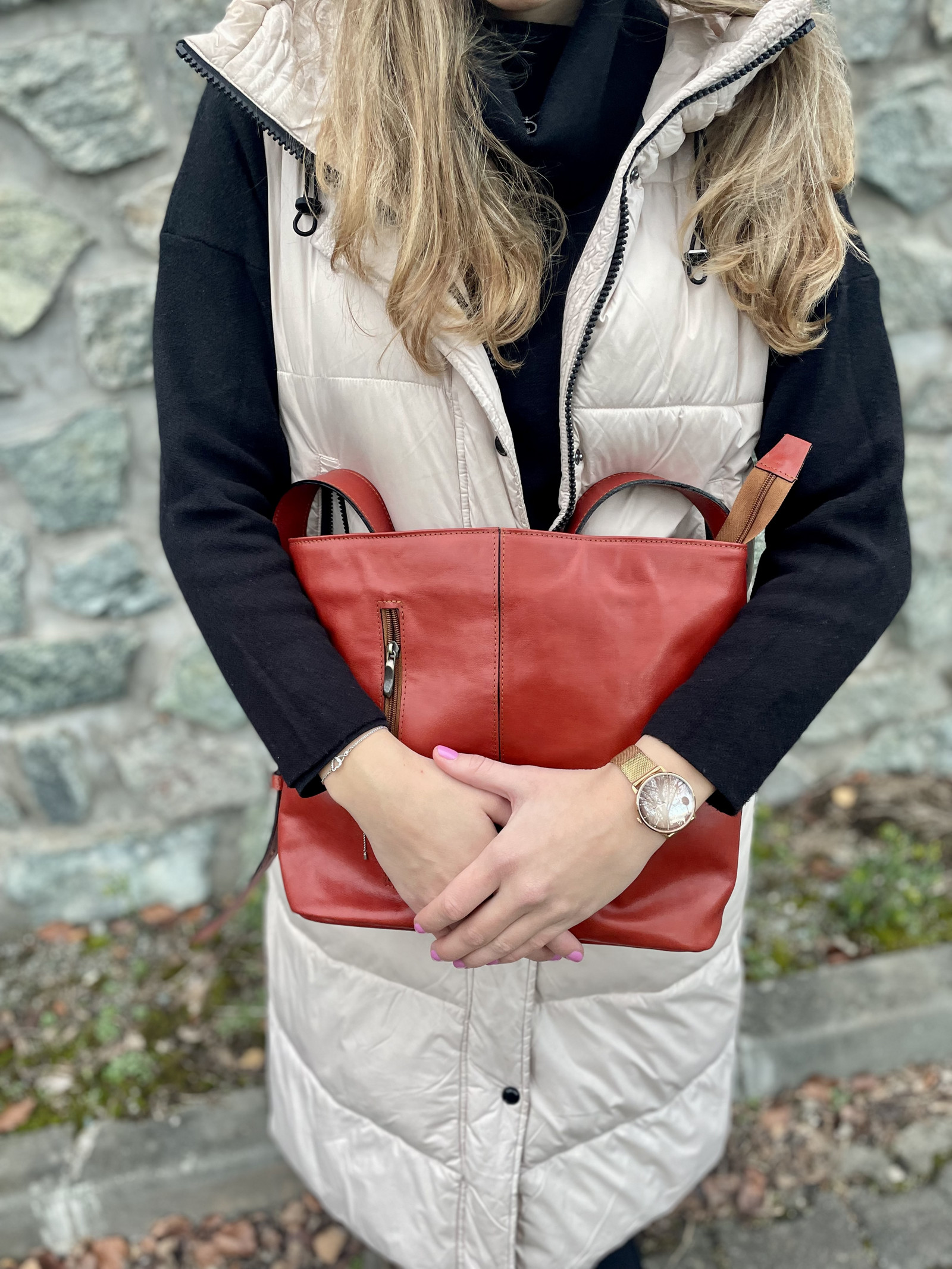 Kabelka střední dámská hnědá Amanda / od halford | Fler.cz