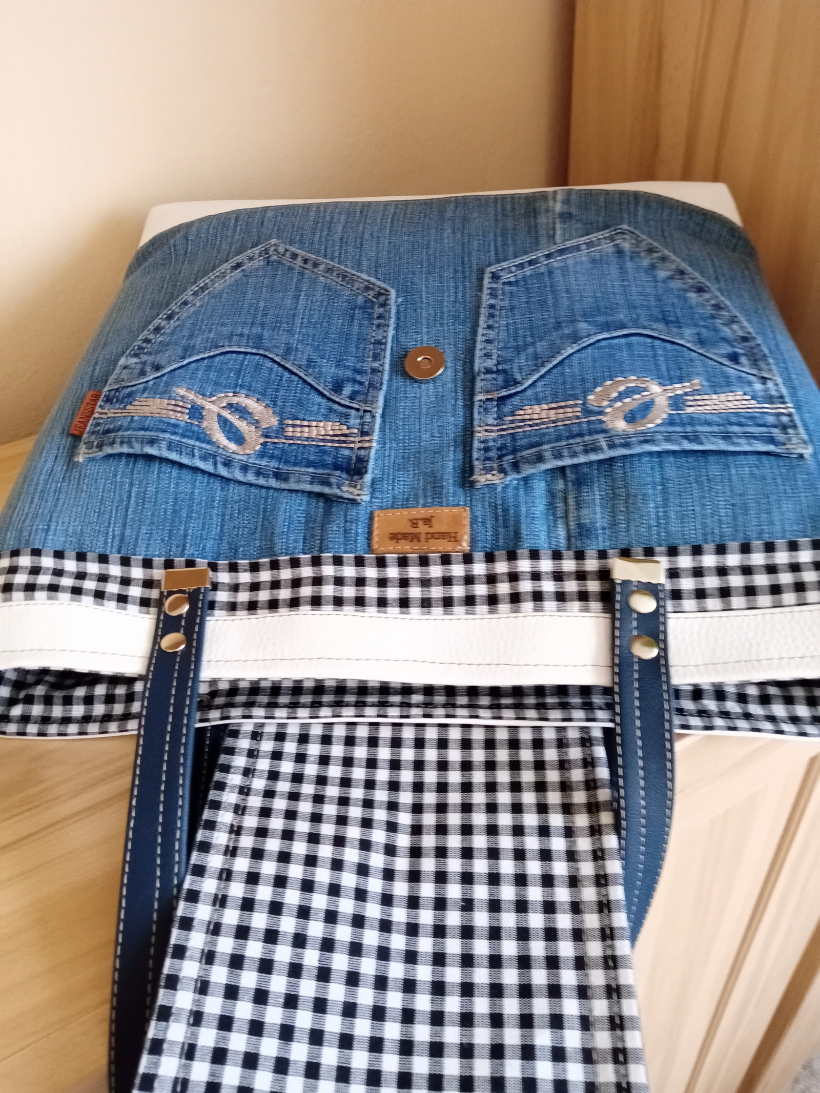 Dámská modrá Taška riflová / od Ja.B. | Fler.cz