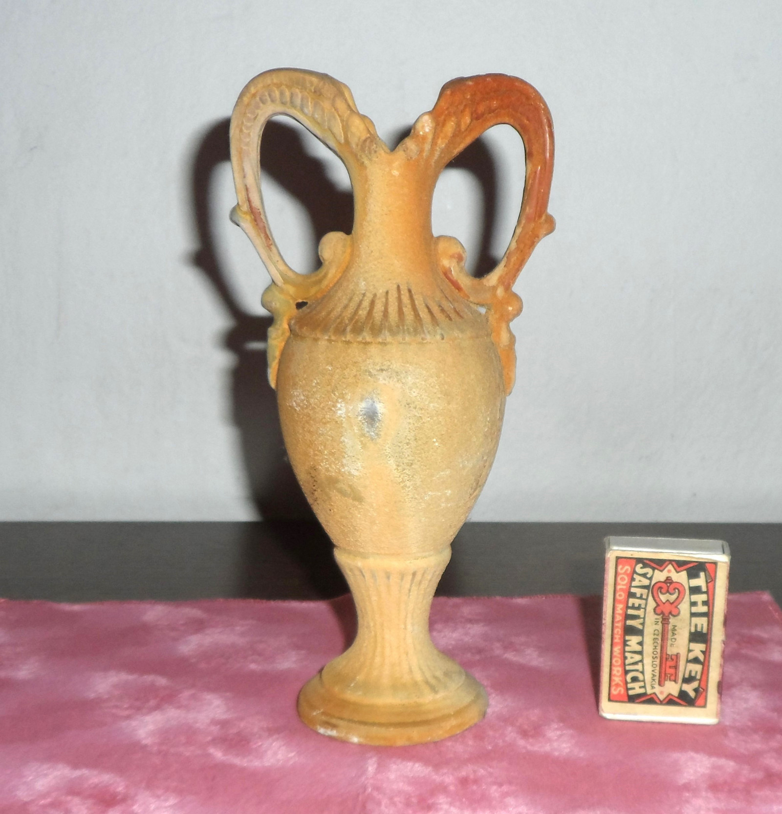 Rezavý Keramická AMFORA, VÁZA, pískovaná glazura / od Cusco | Fler.cz