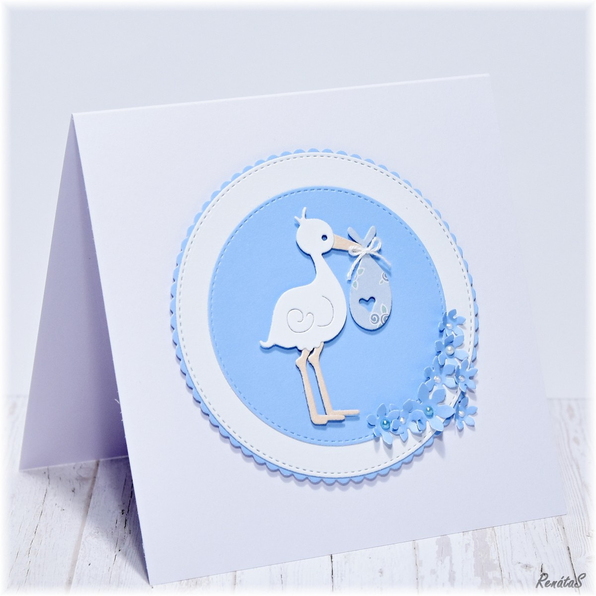 Bílé Přání - Klapy, klap! / od RenátaStyl | Fler.cz