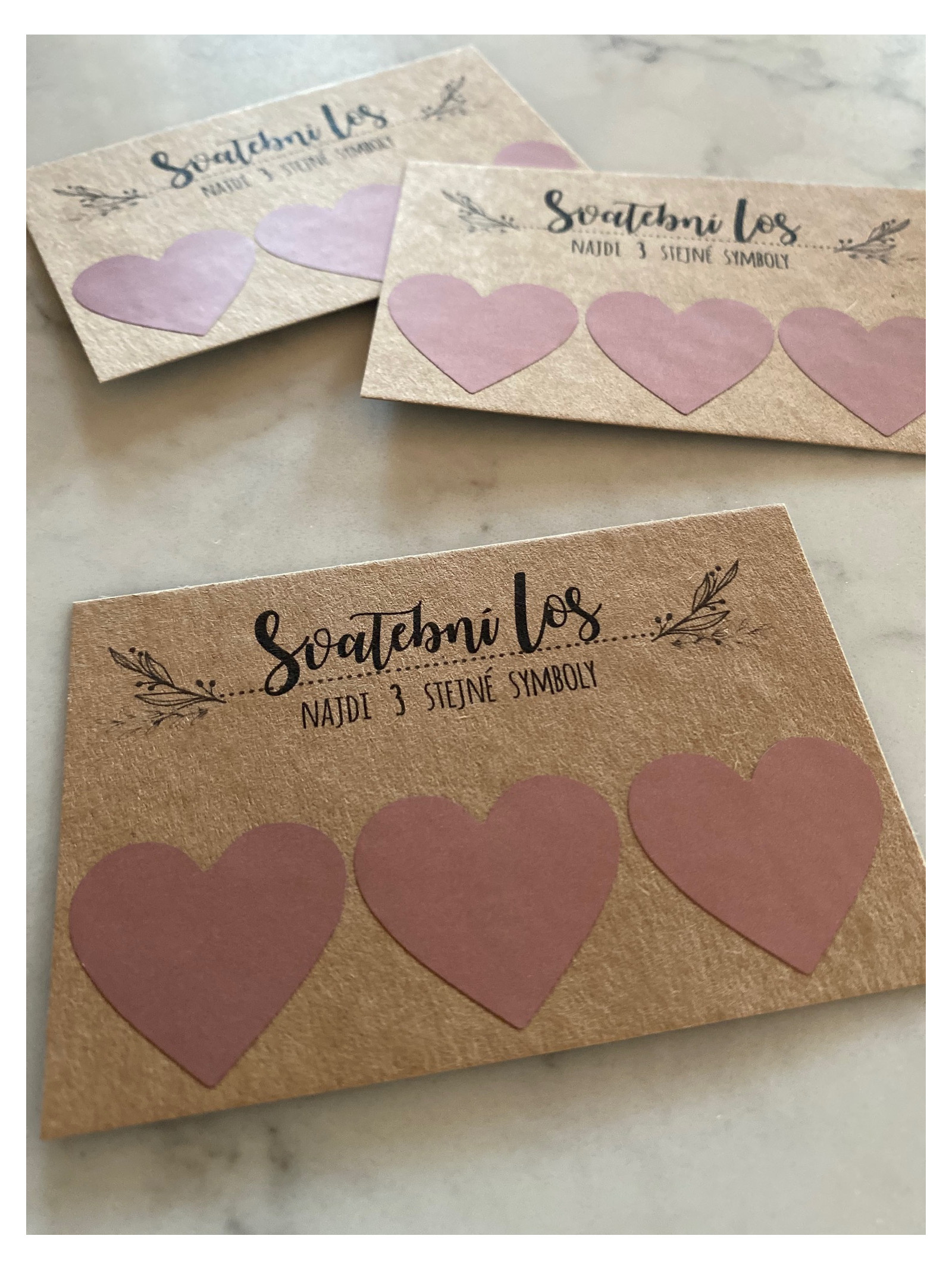 Ostatní dekorace bílé Svatební los / od mimiamami | Fler.cz