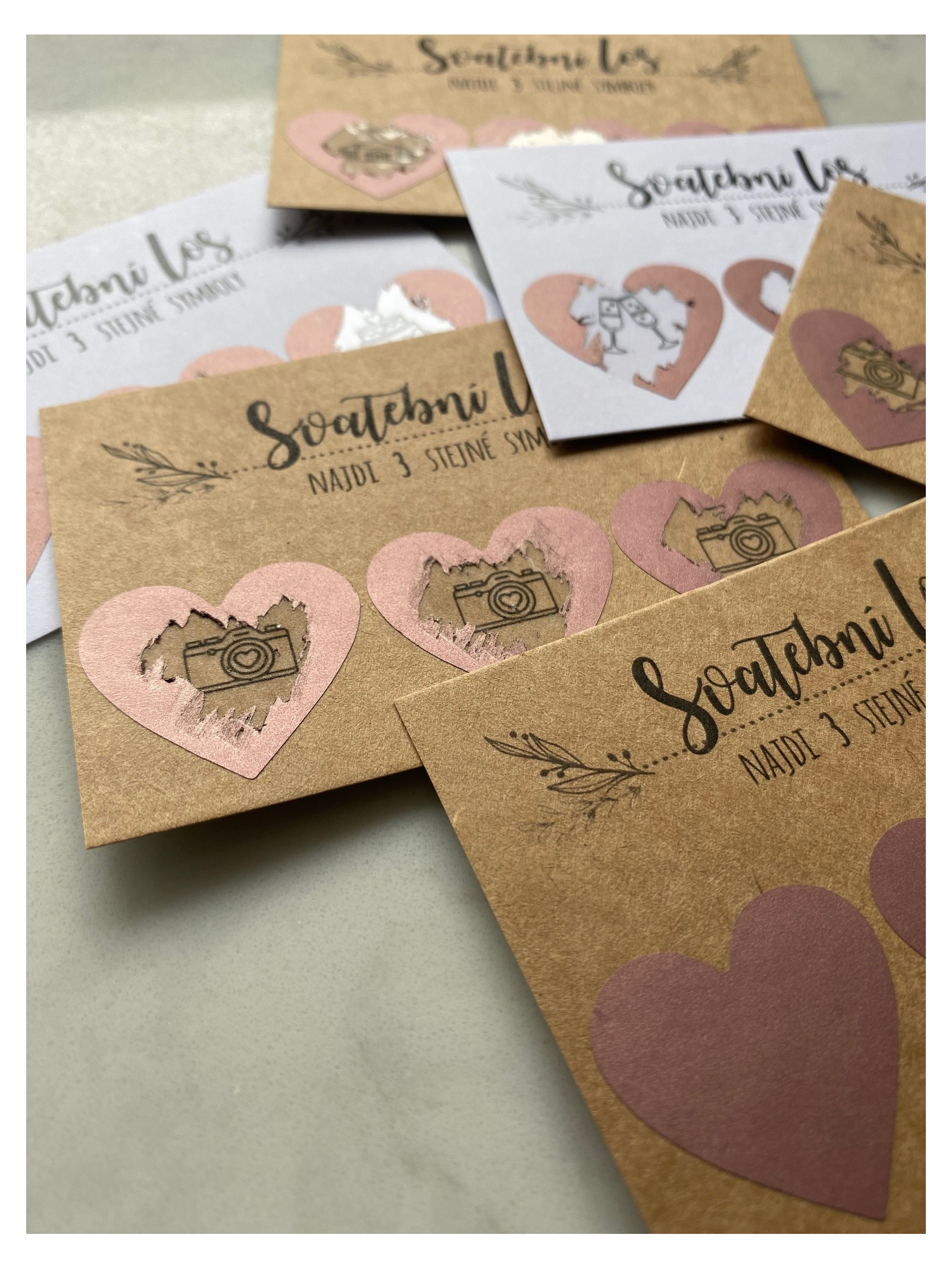 Ostatní dekorace bílé Svatební los / od mimiamami | Fler.cz