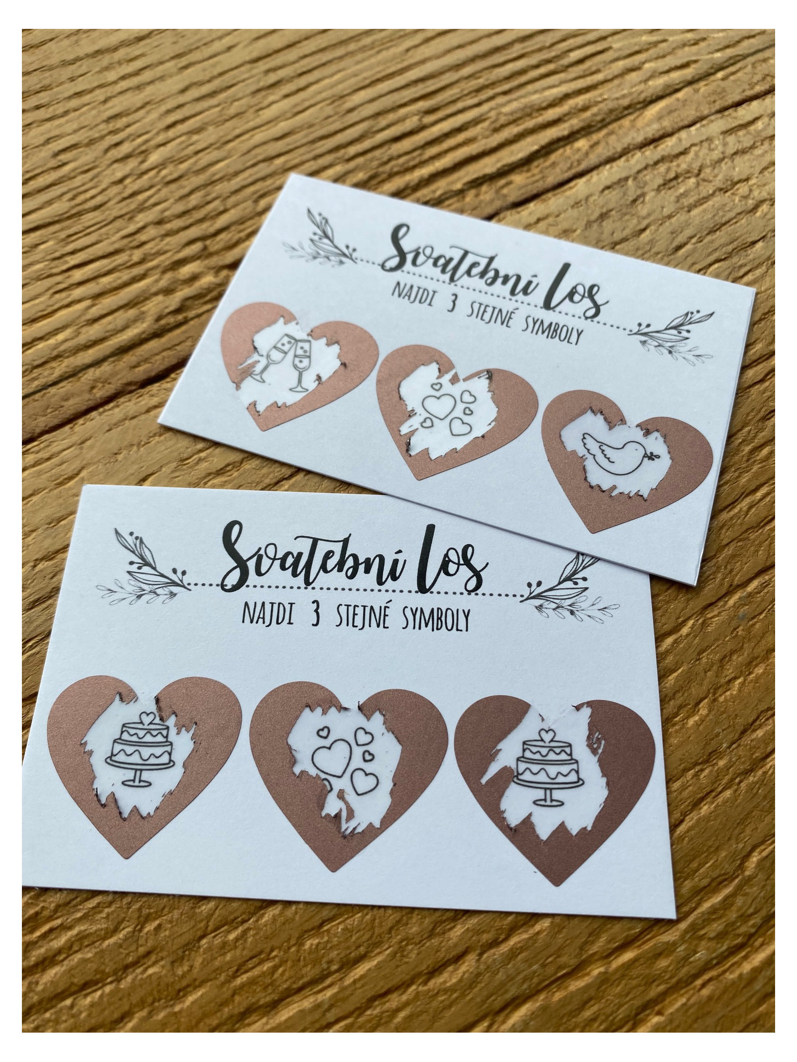 Ostatní dekorace bílé Svatební los / od mimiamami | Fler.cz