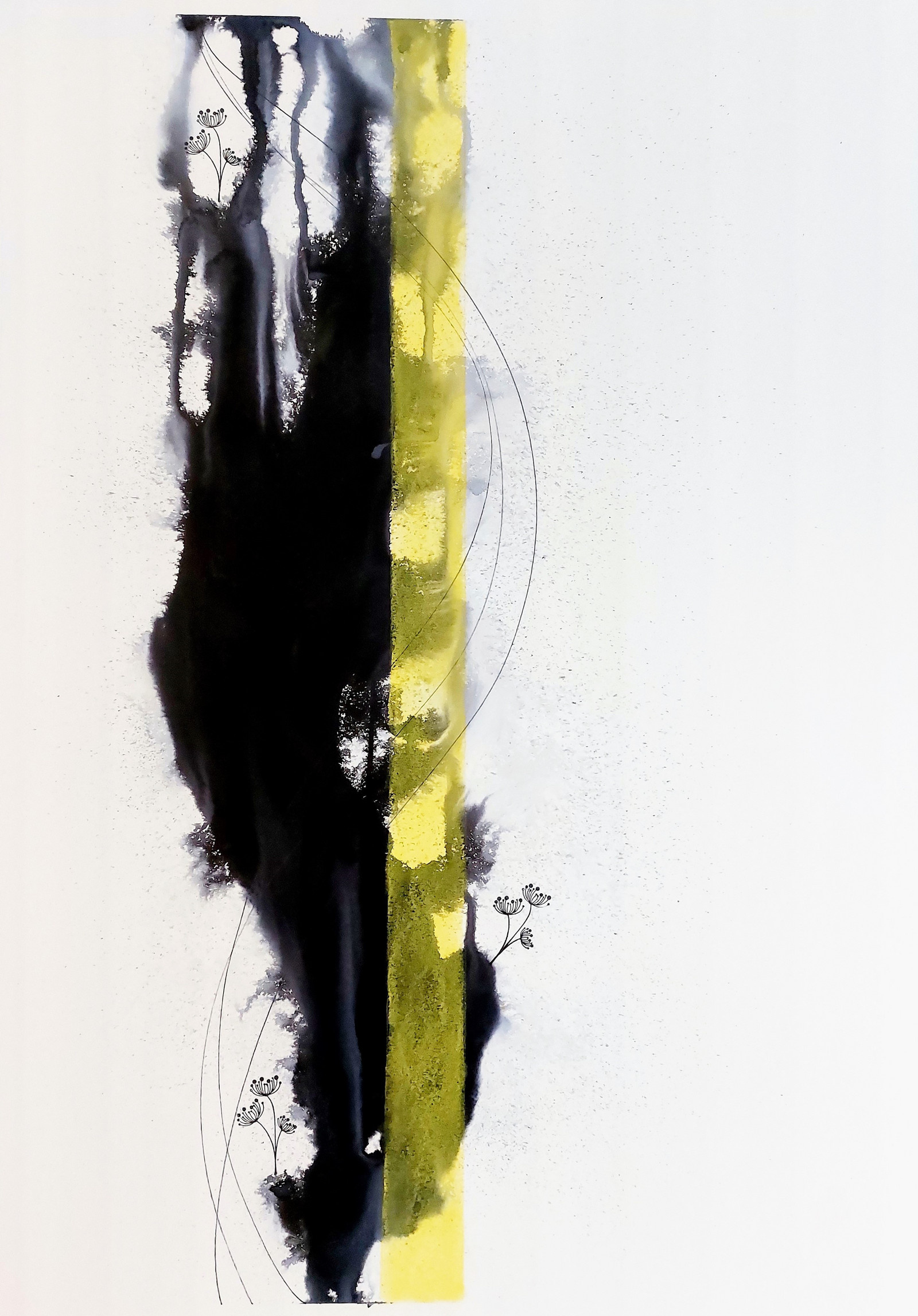 ODRAZ SVĚTLA, originální obraz 50 x 70 cm / od monimej | Fler.cz