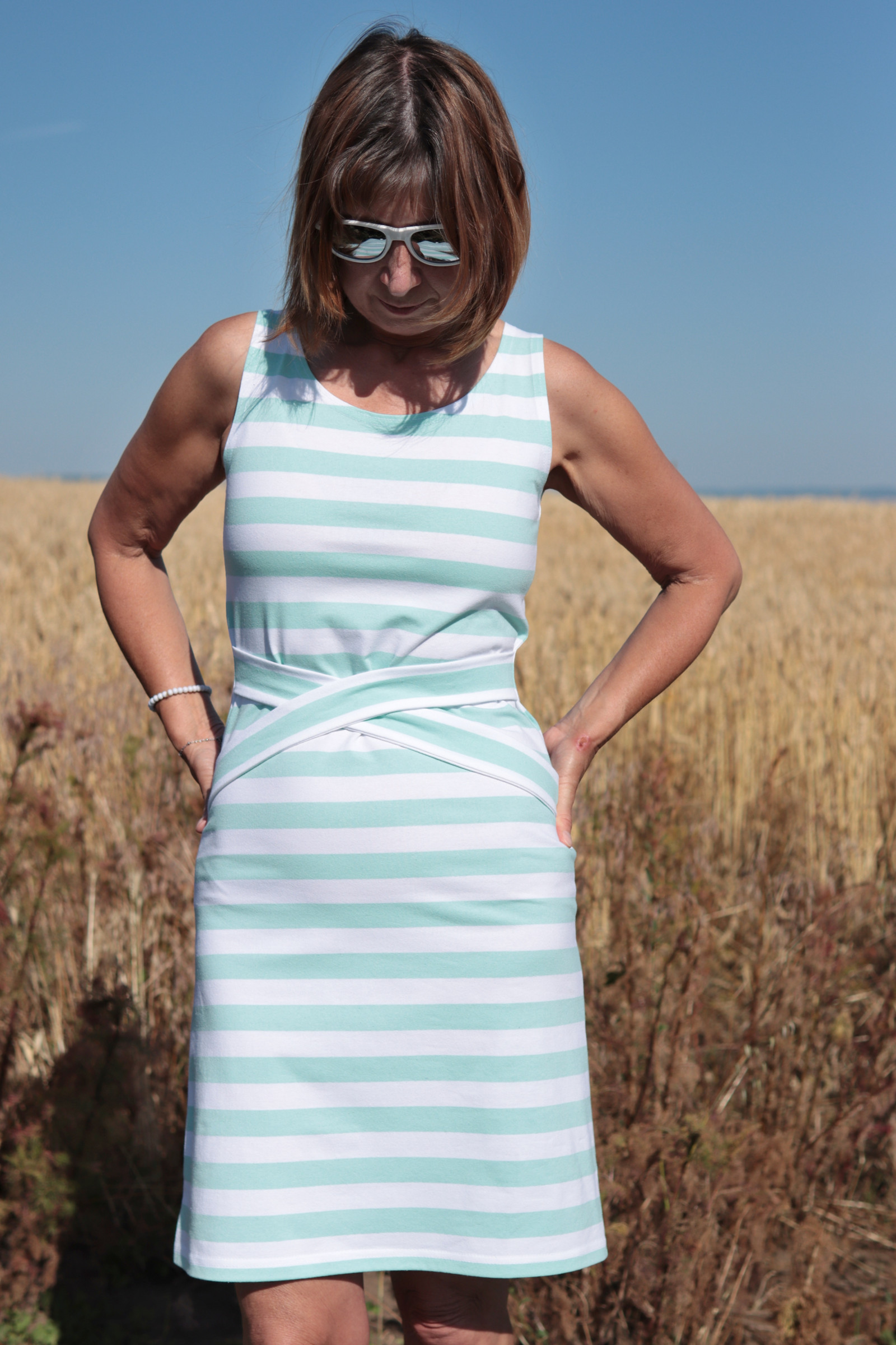 Dámské světle zelené Šaty „Mentolka“ / od Sylwear | Fler.cz