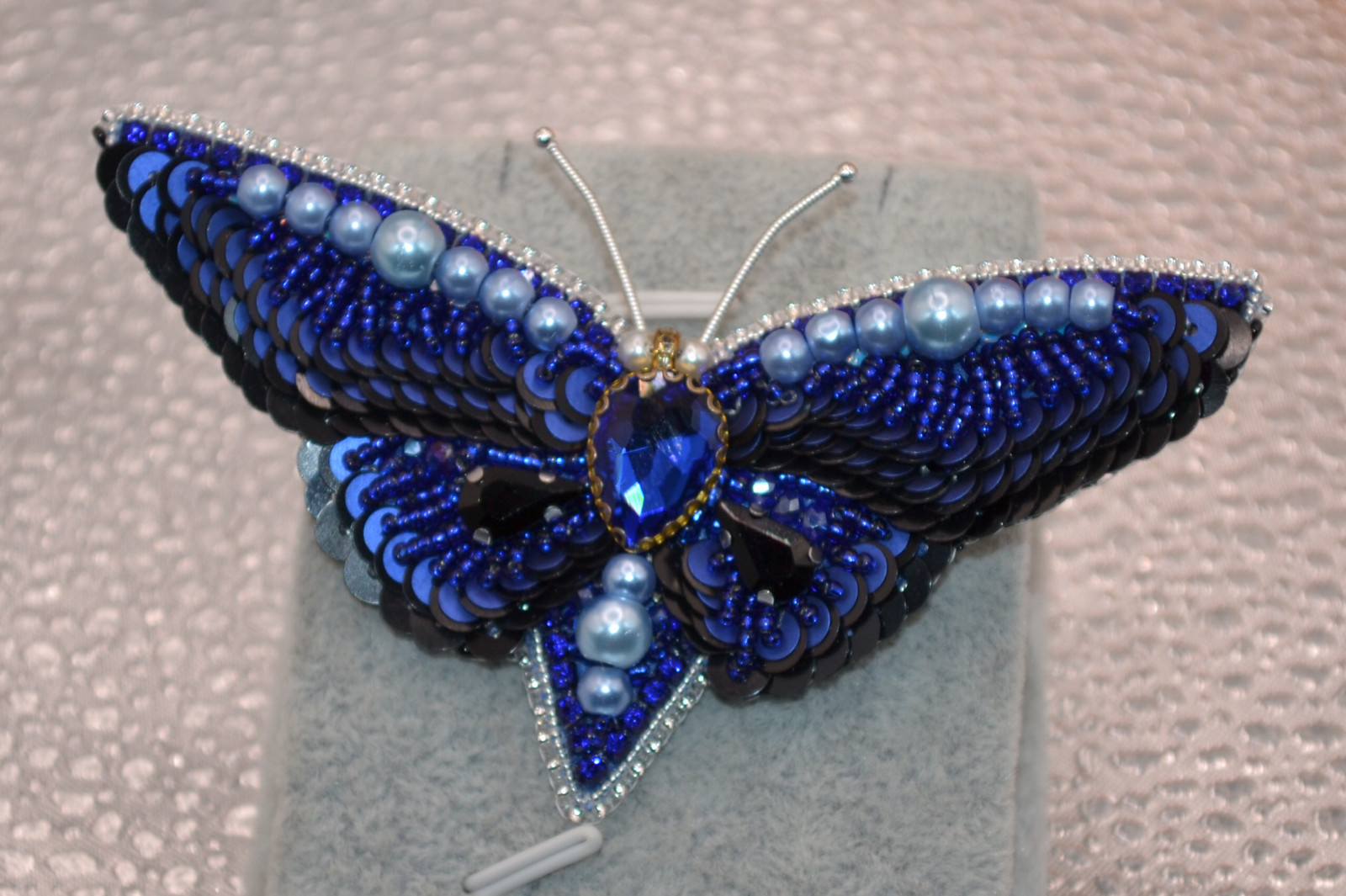 Brož Motyl modry / od Lanaa | Fler.cz