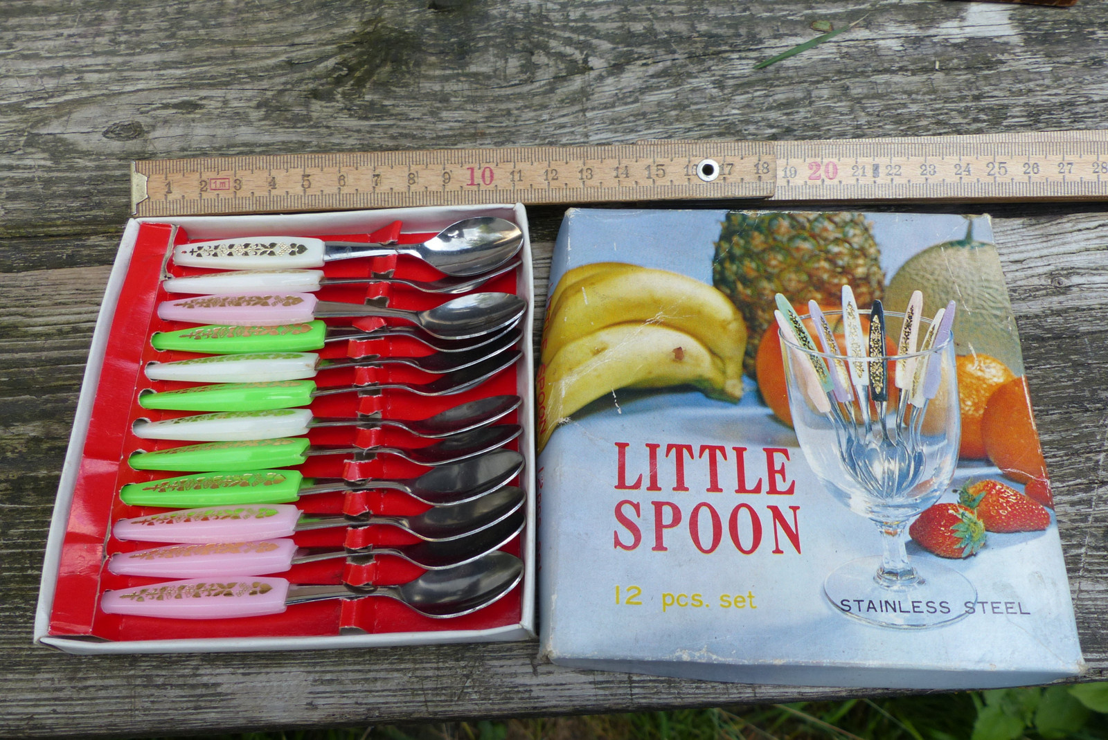 Nádobí kuchyňské vícebarevné Oslava...retro koktejlové lžičky / od ...