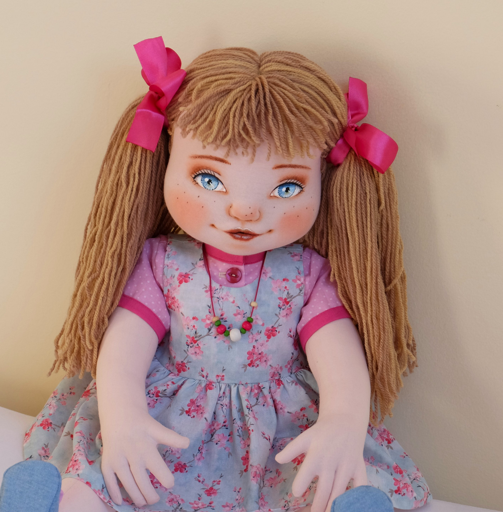 Nebesky modrá Panenka "Dorotka"...:) / od Inuska | Fler.cz