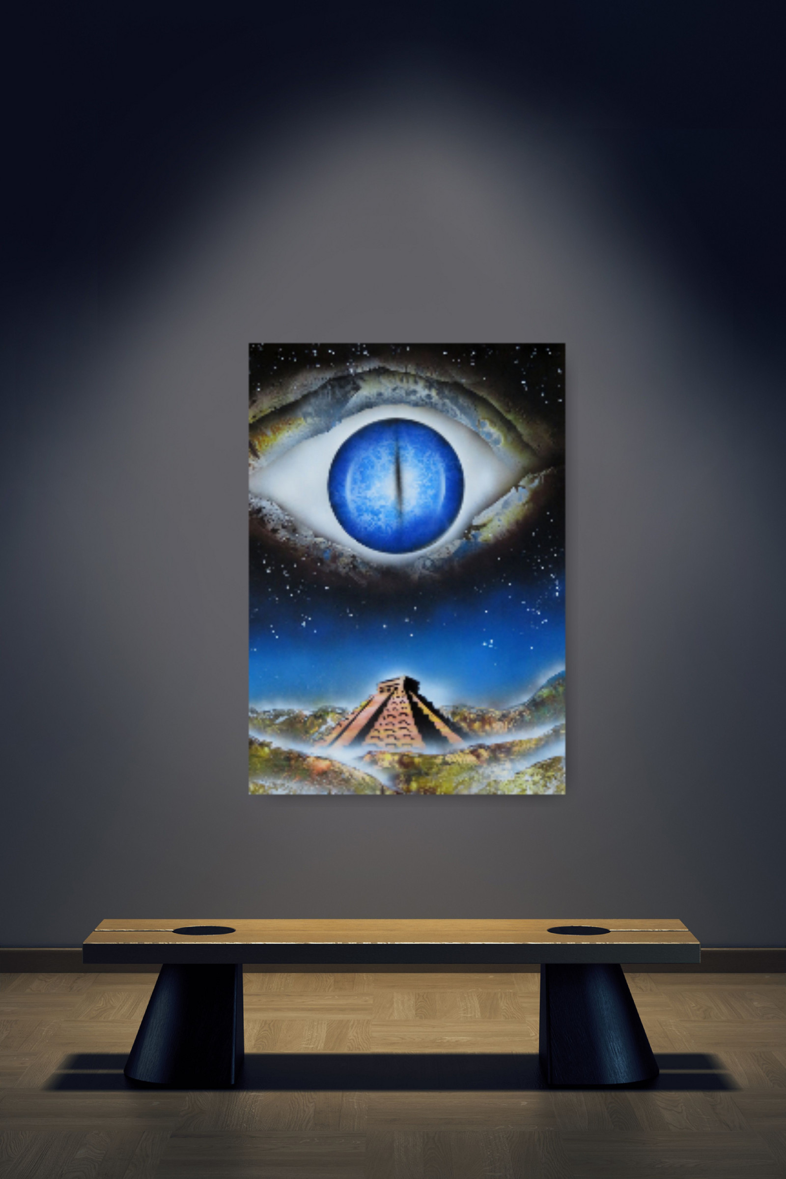 Obraz Oko boha / od Aki Art | Fler.cz