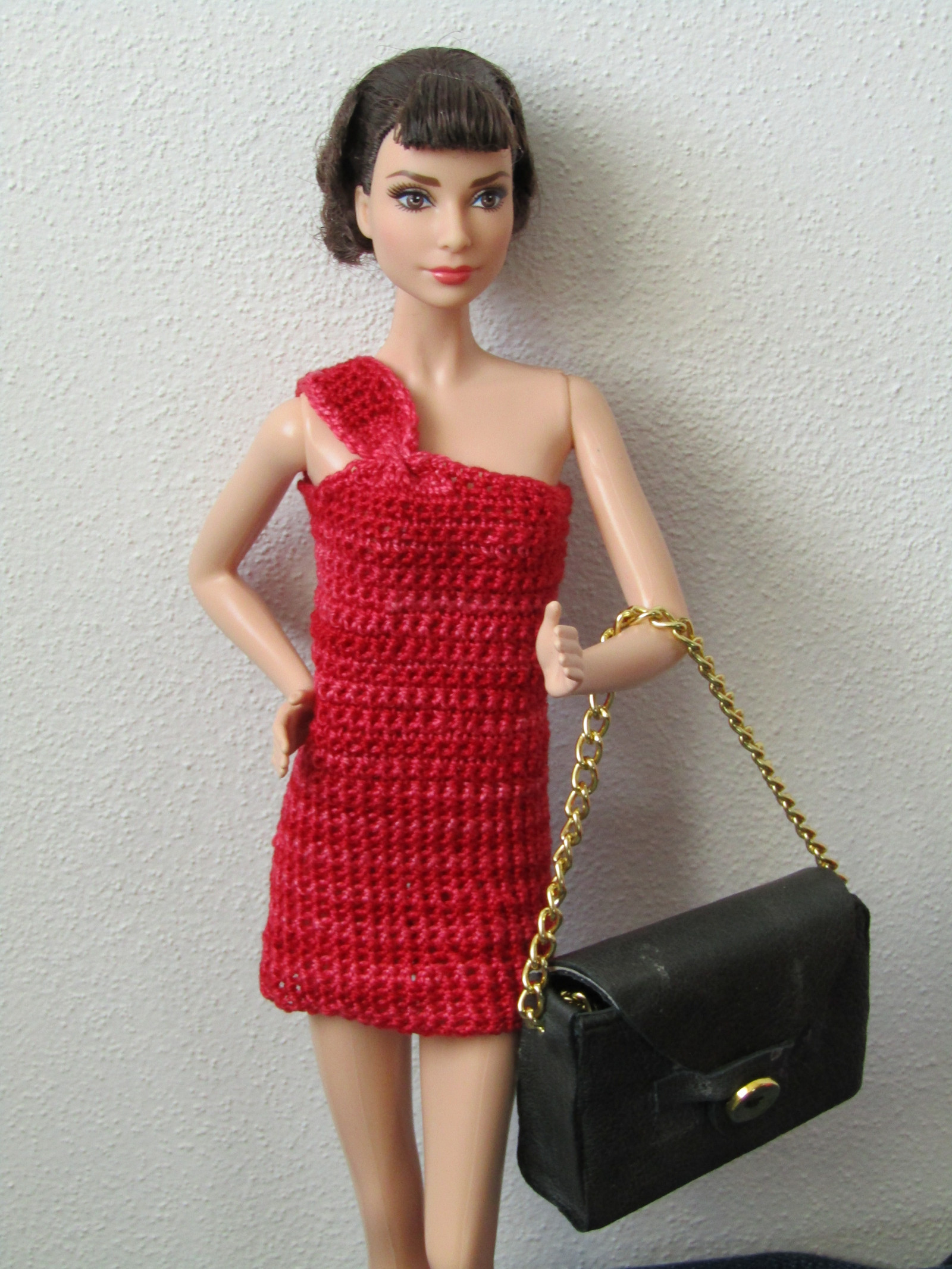 Černé Koženková aktovka/kabelka pro barbie / od Jane-s | Fler.cz