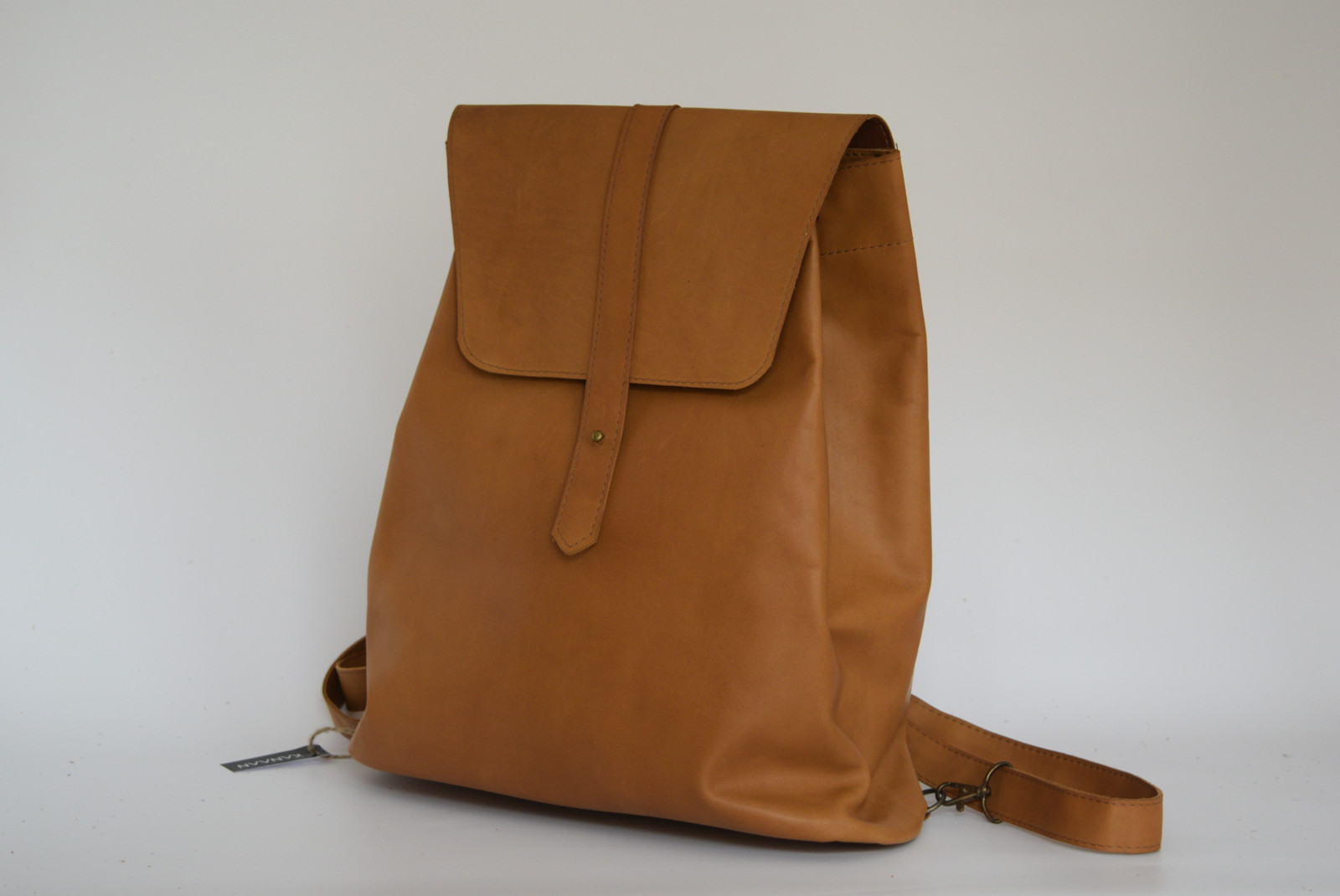 Hnědý Kožený batoh / od kanaan | Fler.cz