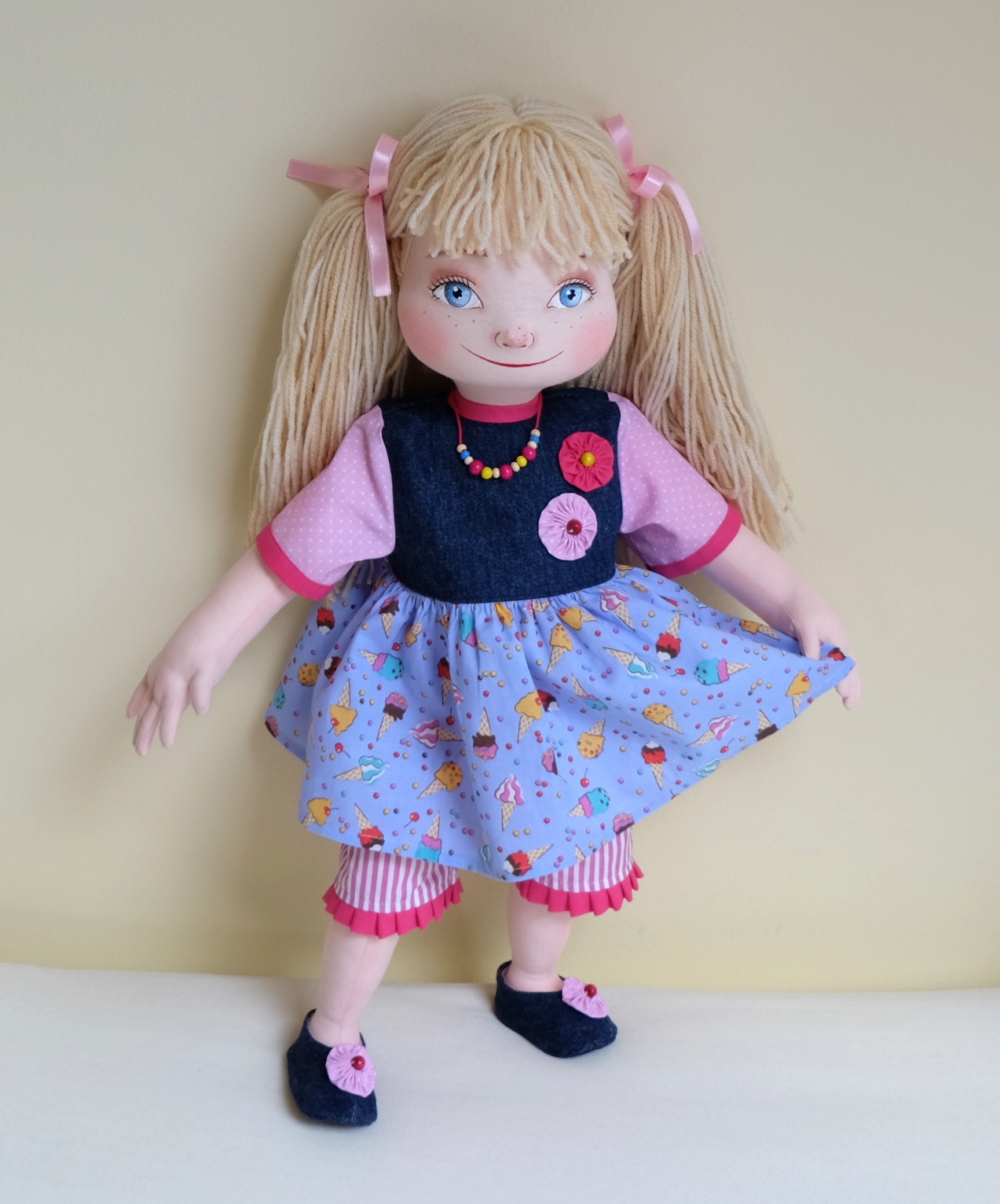 Růžová Panenka "Terezka"...:) / od Inuska | Fler.cz