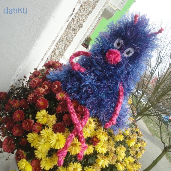 Maňásek dětský modrý Pan Bambulka / od danku | Fler.cz