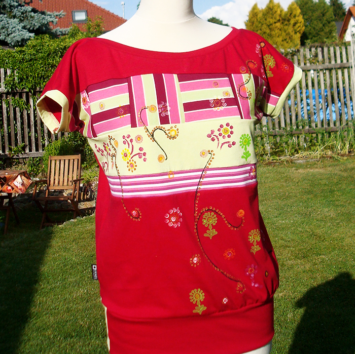 Tričko krátký rukáv dámské vícebarevné Be Happy II. - triko ...