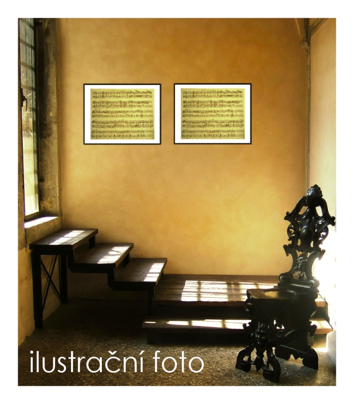 Plakát Historický notový zápis z roku 1891 - list č. 1143 / od ARTWOOD ...