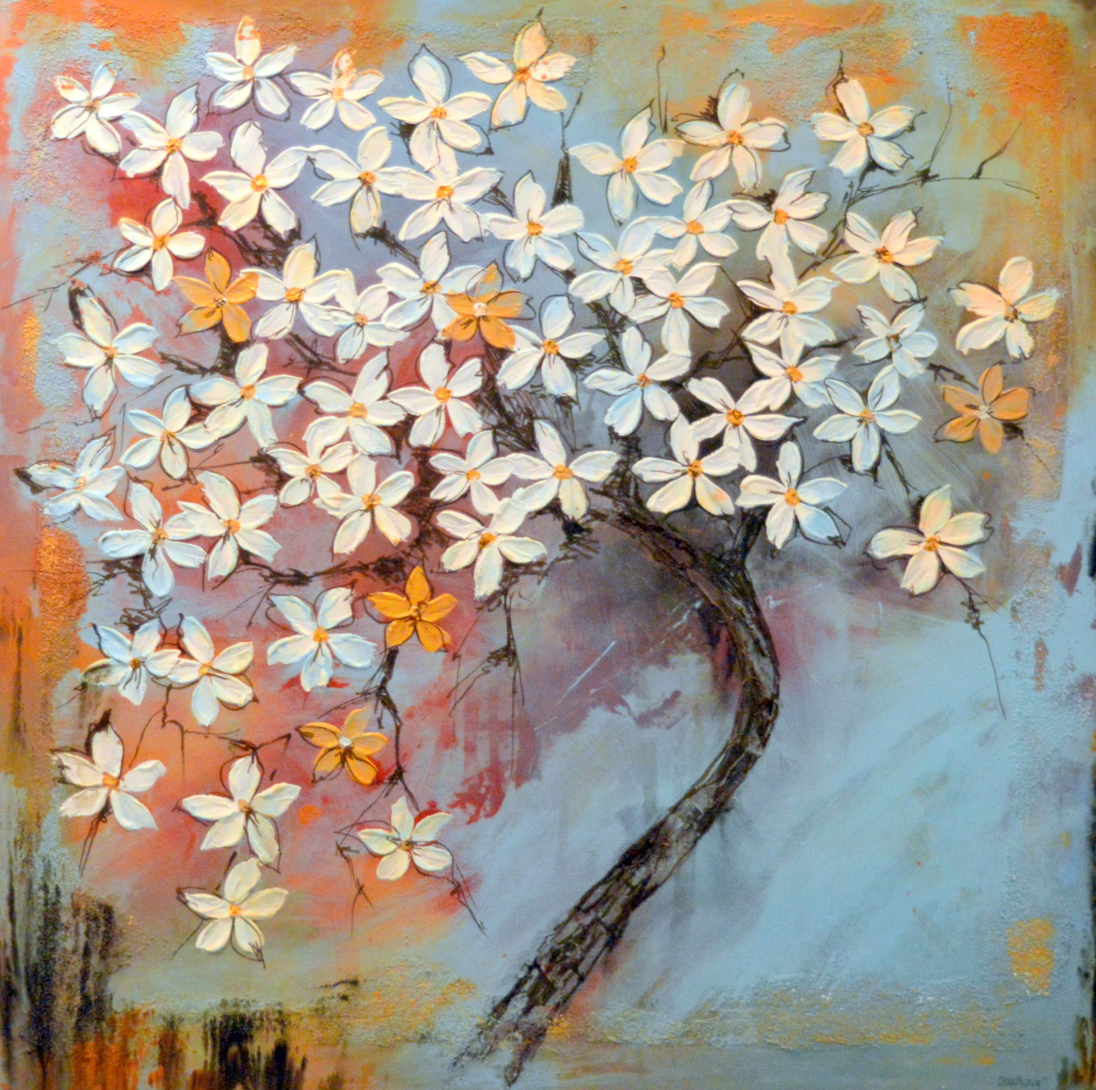 STROM - 3d malba acryl / od Marcela Doušková | Fler.cz