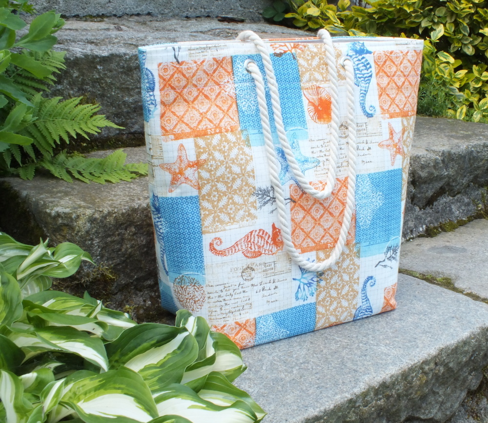 Návod a předloha Summer - taška nejen k vodě / od Milkak | Fler.cz