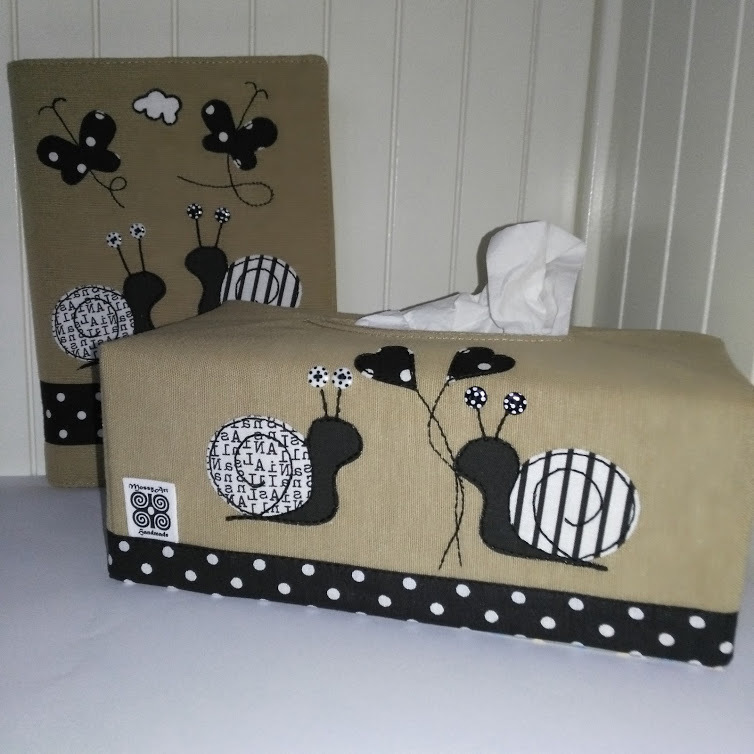 Originální textilní obal na papírové kapesníčky / od MossyArt | Fler.cz