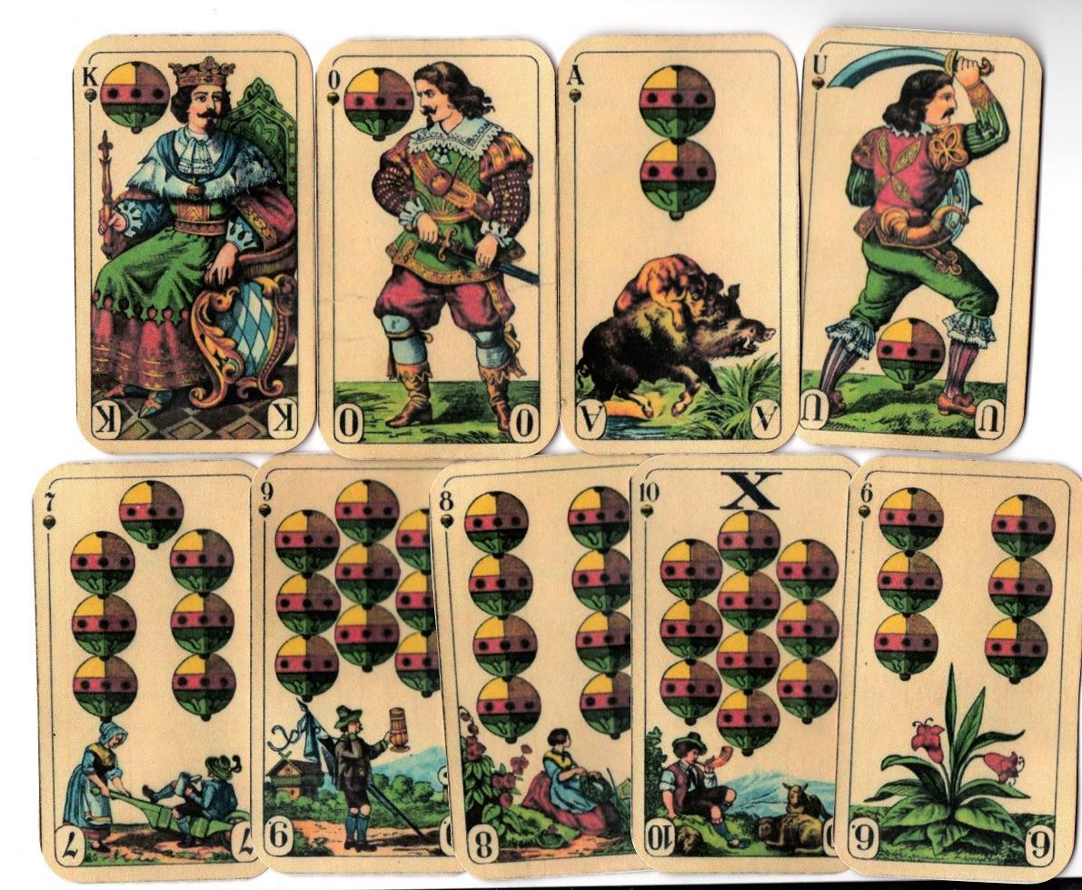 MARIÁŠOVÉ KARTY vykládací 36 karet / od vajja | Fler.cz