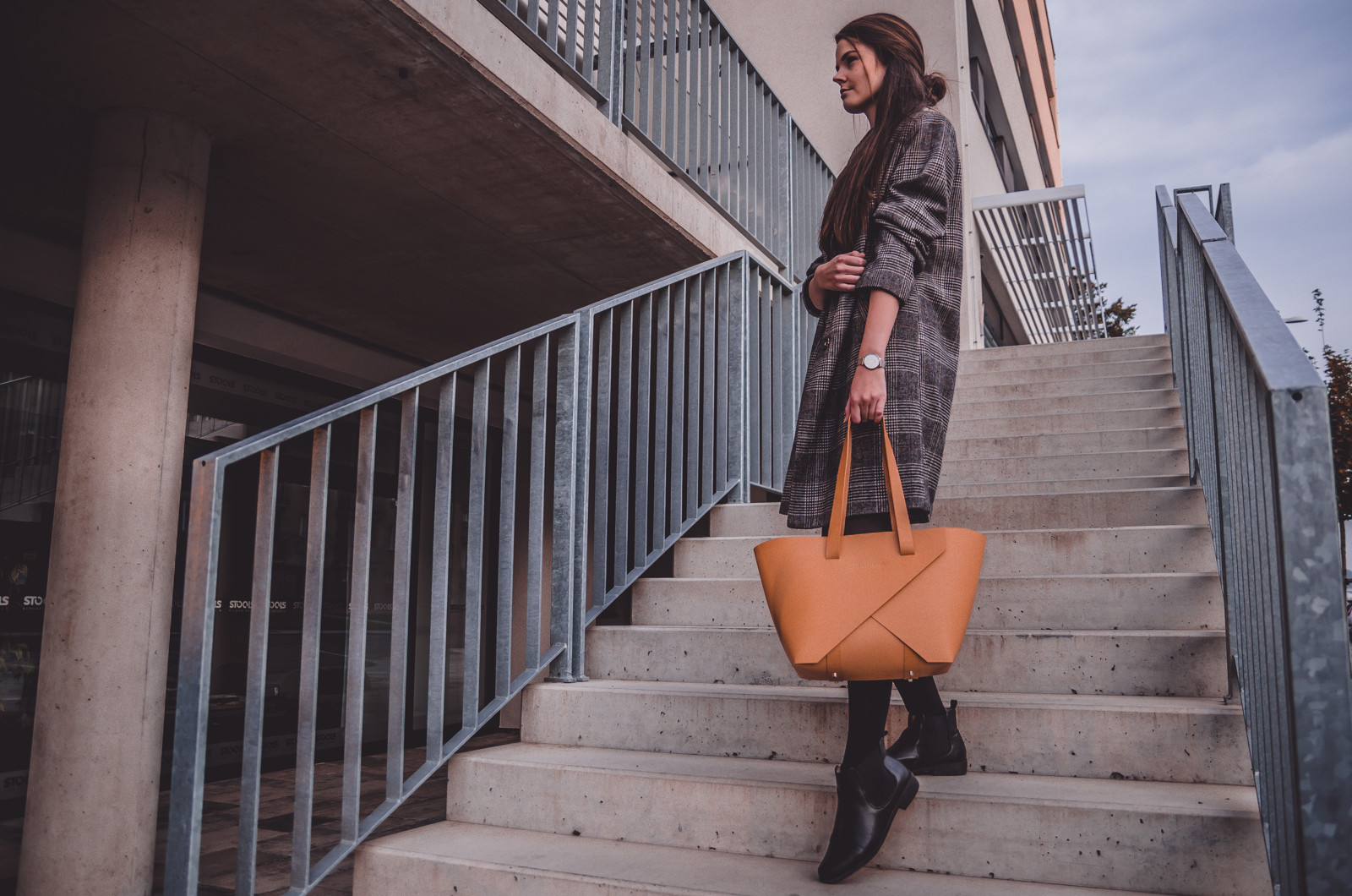 Kabelka velká dámská hnědá Shopper Origami Natural / od Leathery | Fler.cz