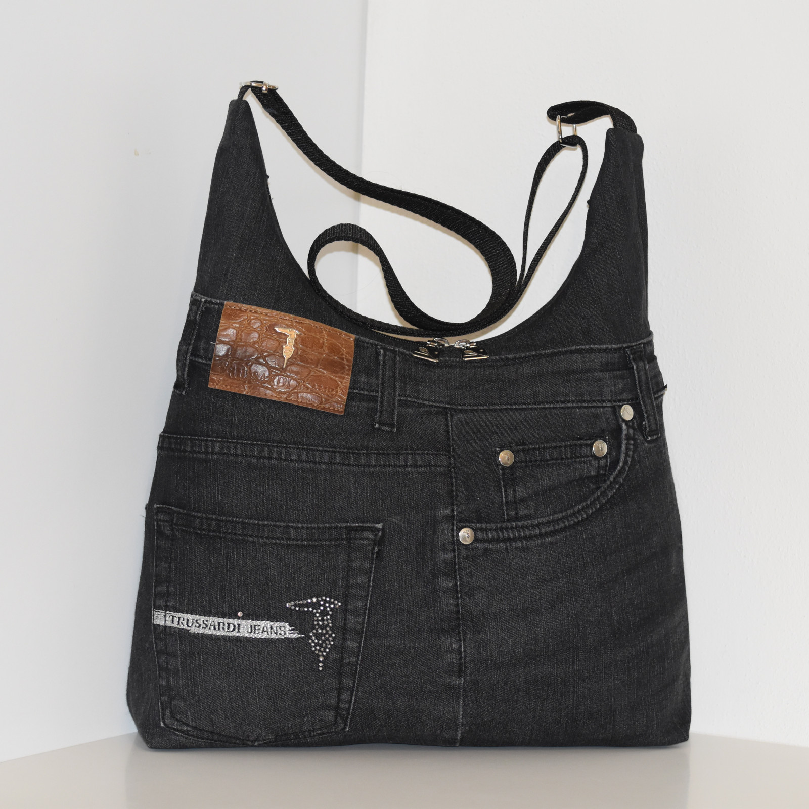 Taška černá Trussardi Jeans / od ReTriCo | Fler.cz