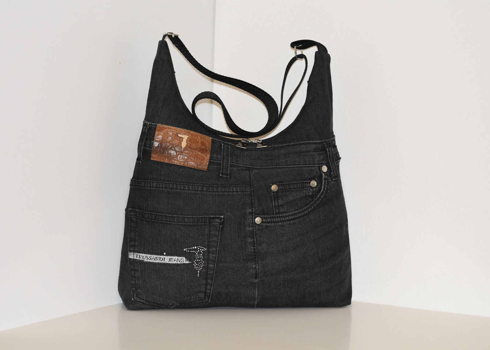 Taška černá Trussardi Jeans / od ReTriCo | Fler.cz