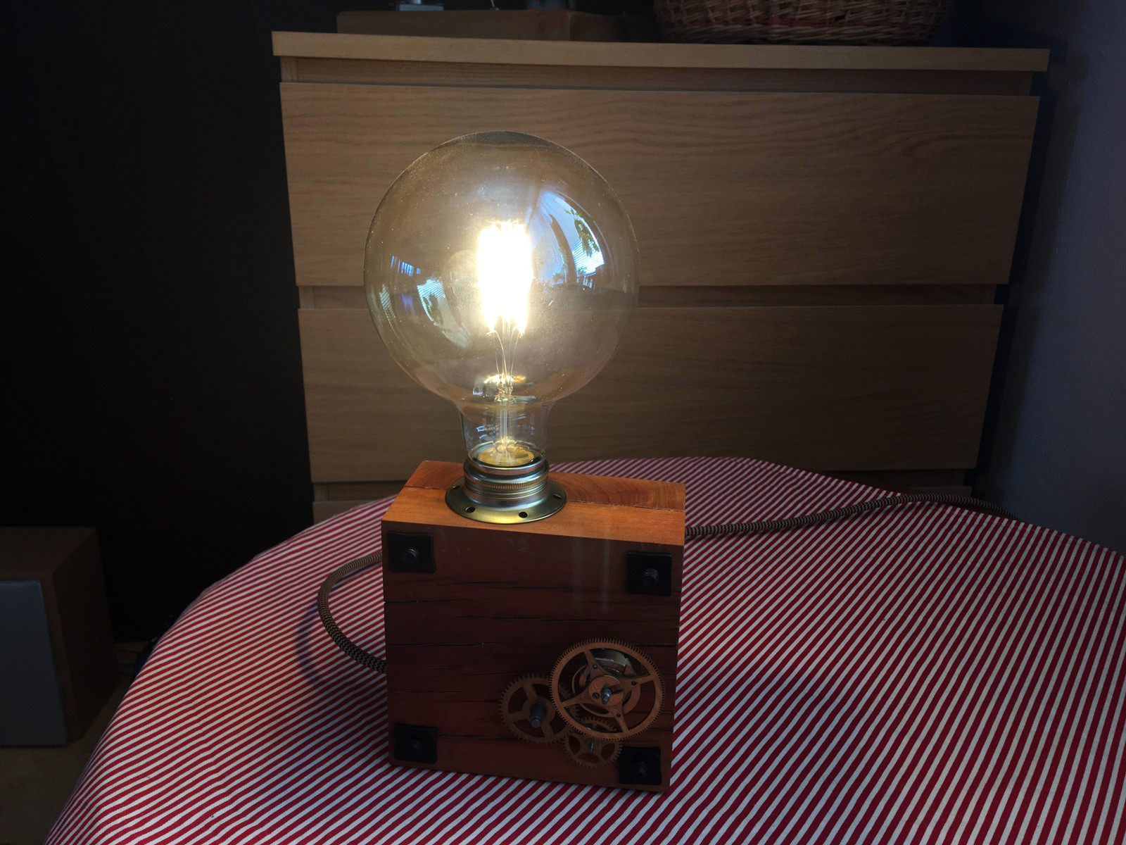 Světlo Stolní lampa “ Vintage “ / od mufindo | Fler.cz