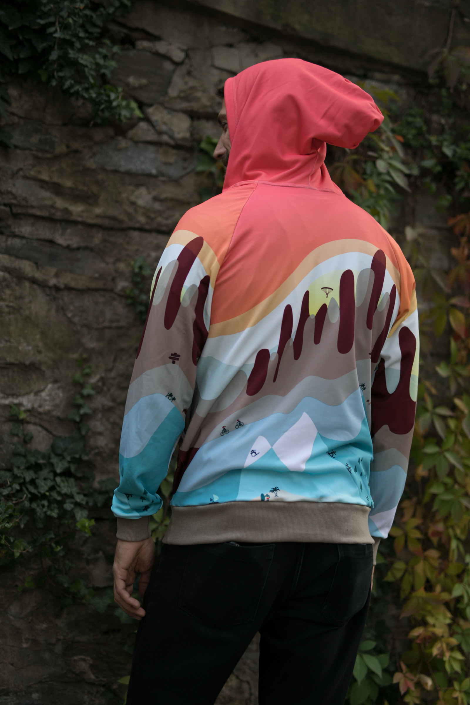 Vícebarevná SPORTY WORLD - pánska termo mikina / od AIDASTYLE | Fler.cz